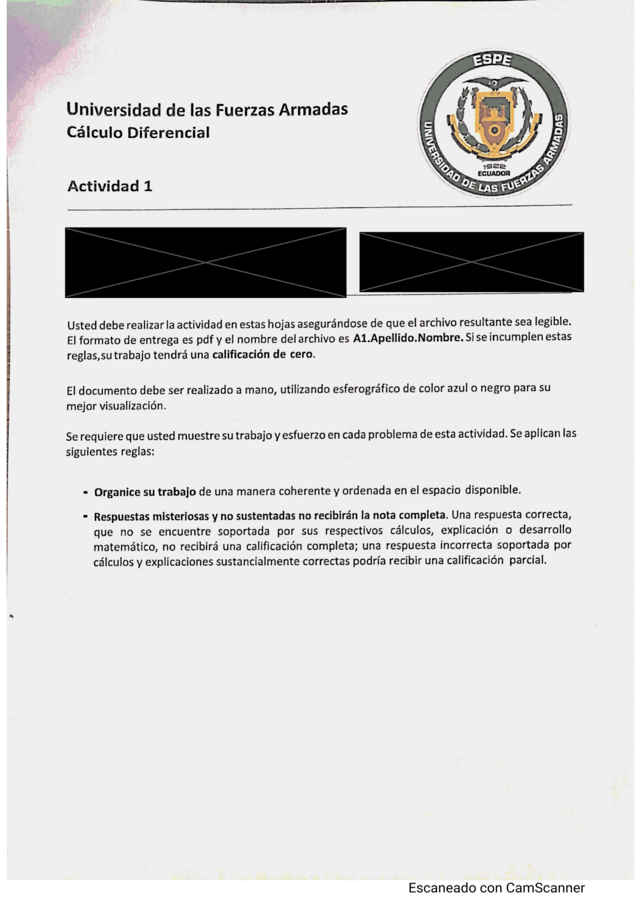Calculo Actividad 1a Ejercicios De Cálculo Docsity