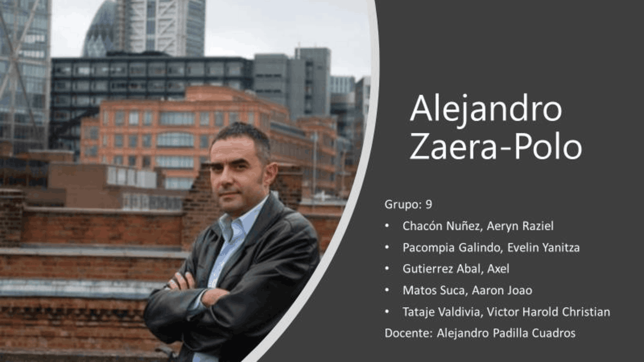 La arquitectura conservadora y la complejidad de los proyectos según Alejandro Zaera-Polo ...