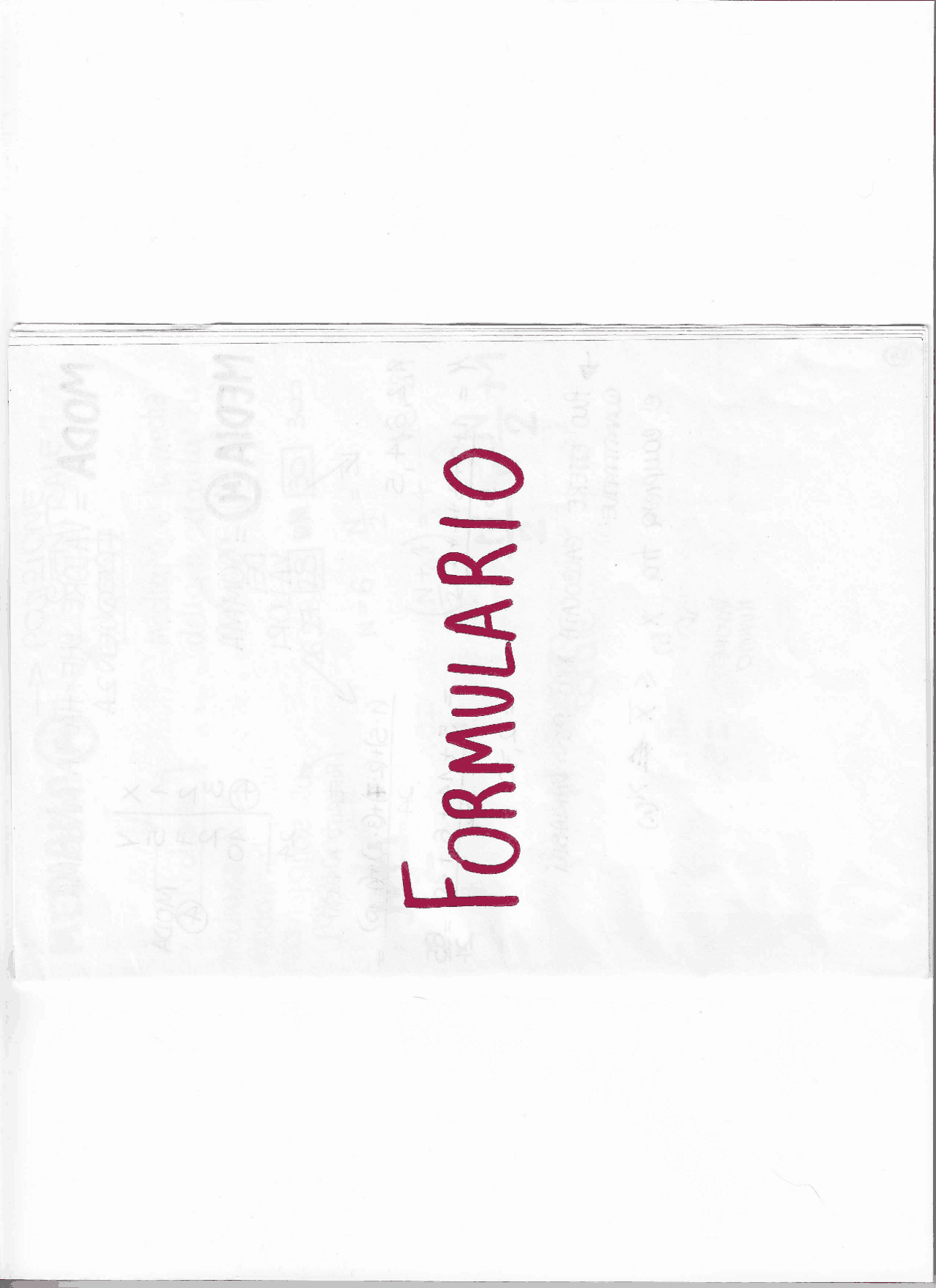 Formulario Statistica Sociale Formulari Di Statistica Sociale Docsity