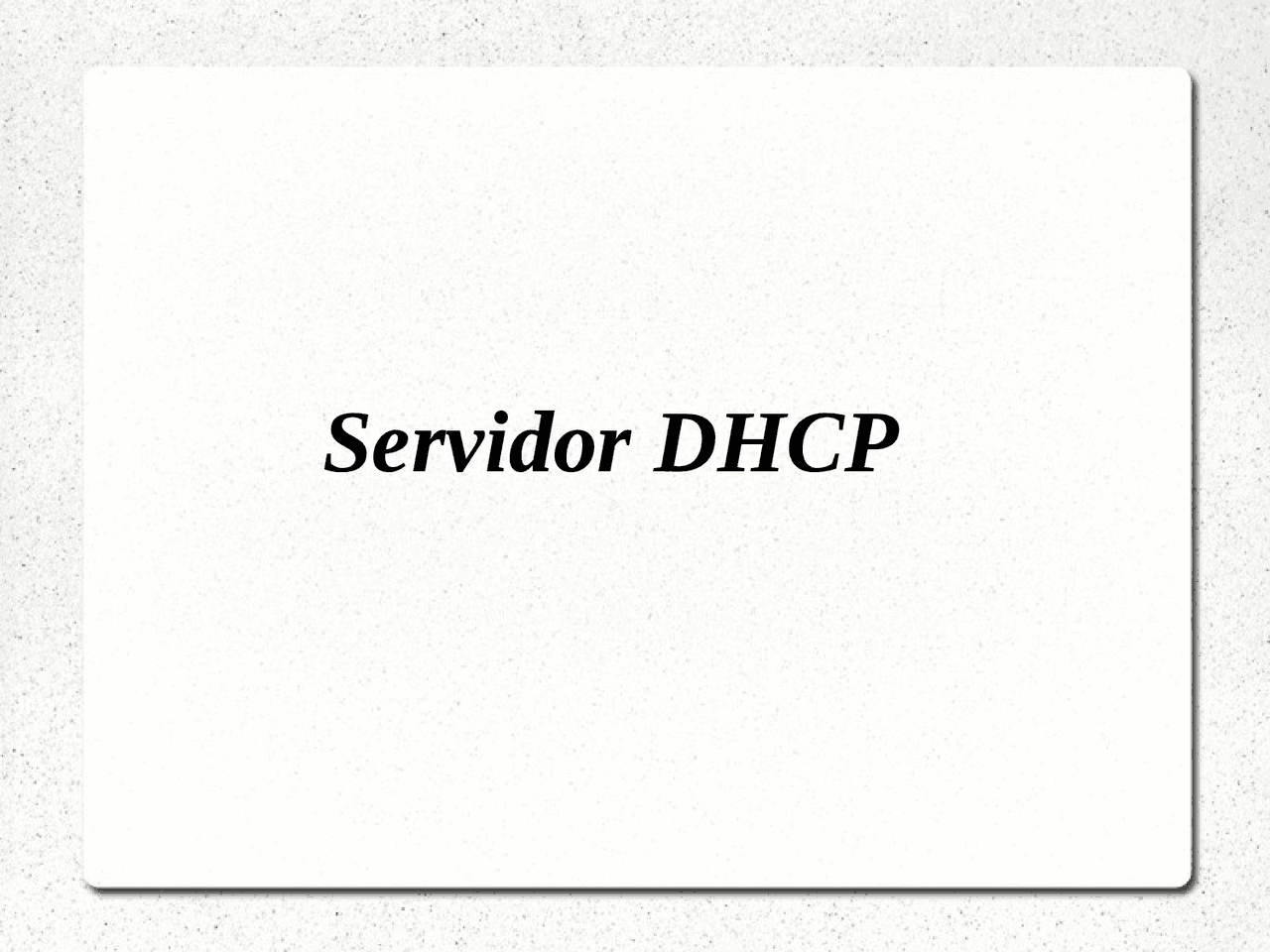 Servidor Dhcp Resumos Inglês Docsity