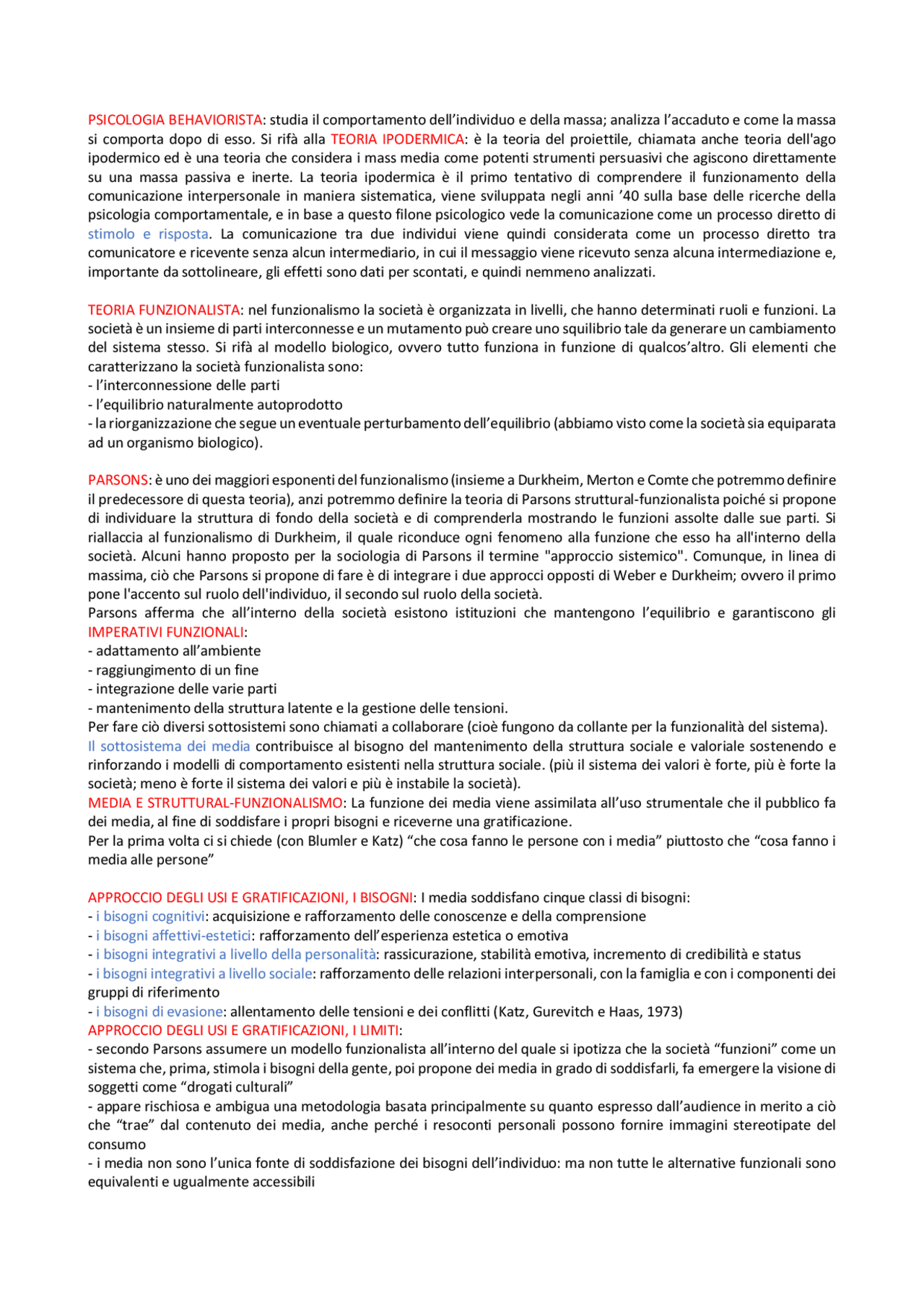 Appunti e slide COMUNICAZIONE DIGITALE E SOCIAL MEDIA | Appunti di Comunicazione Politica | Docsity
