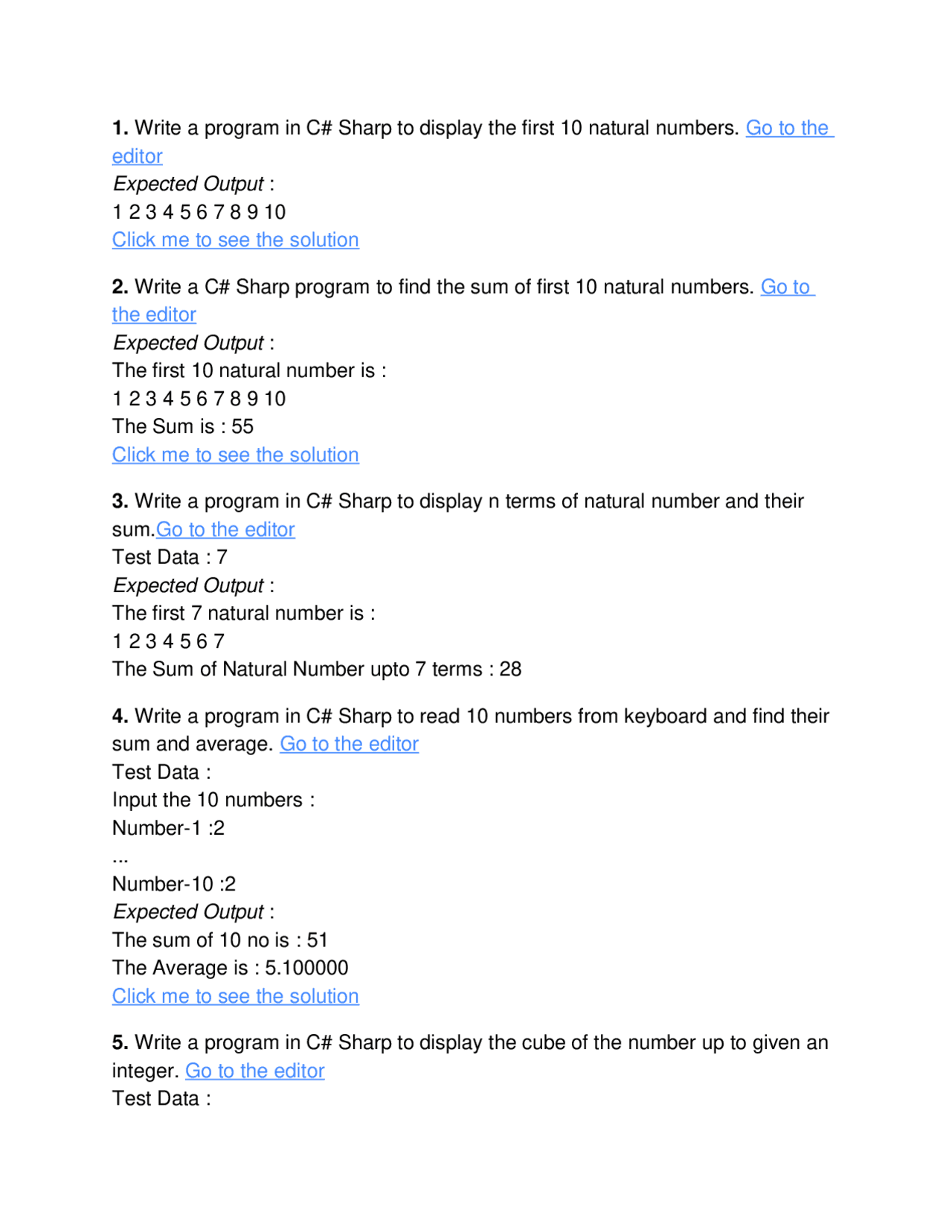 The Home Work Of C Asigment 1 Programing Exercises Law Docsity