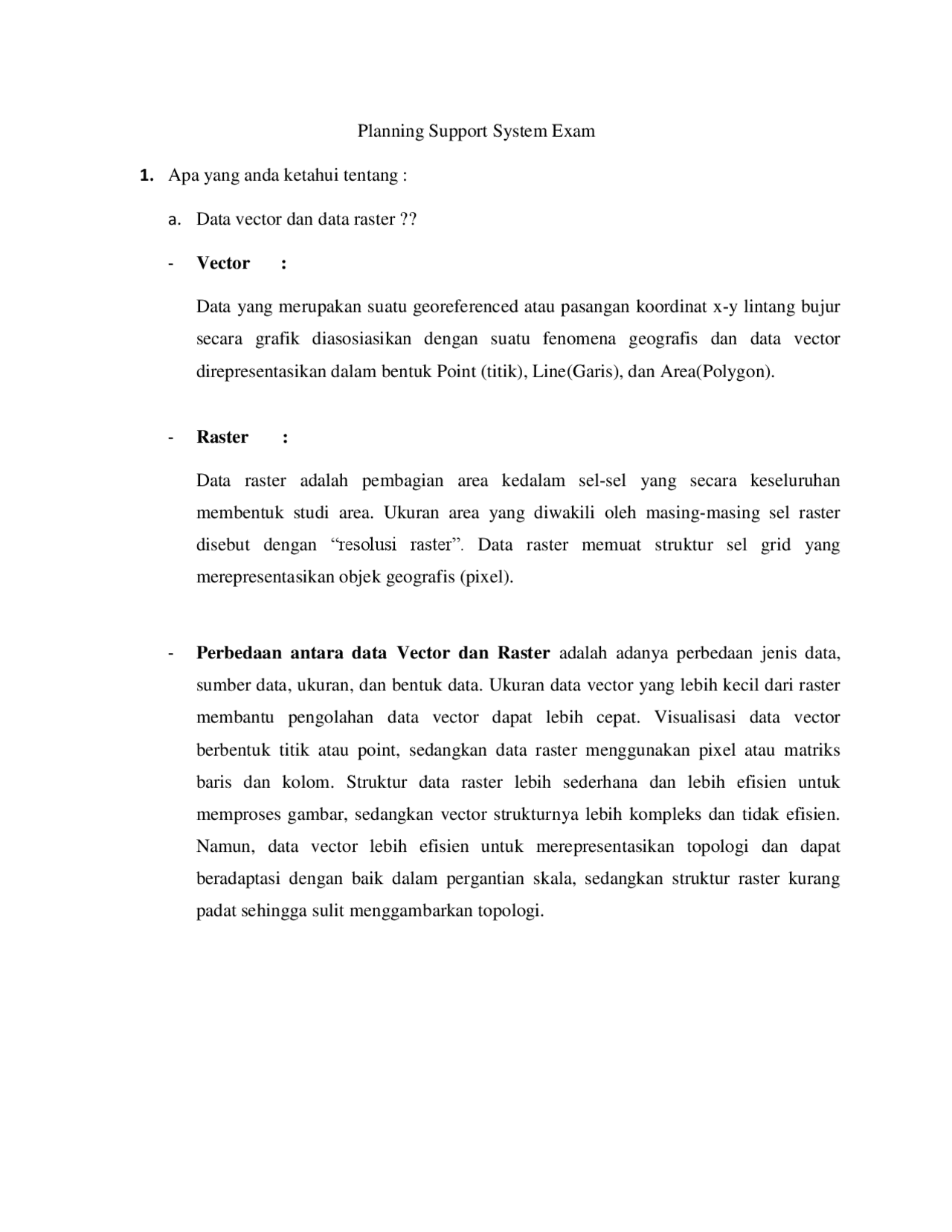 Planning Support System Gis Lecture Notes Organizational Development