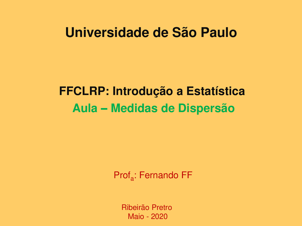 Universidade De São Paulo Resumos Desvio Docsity