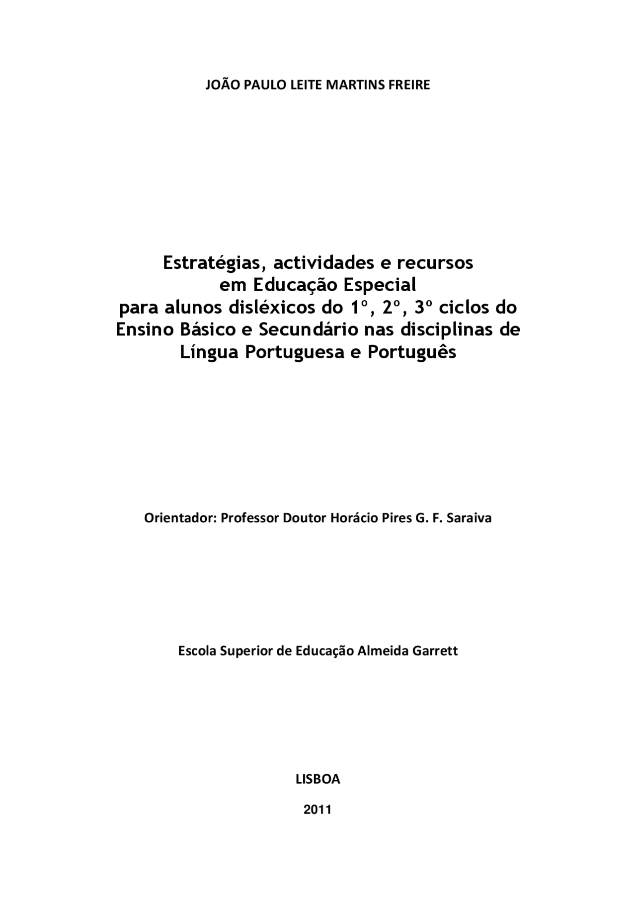João paulo leite martins freire | Esquemas Materiais | Docsity