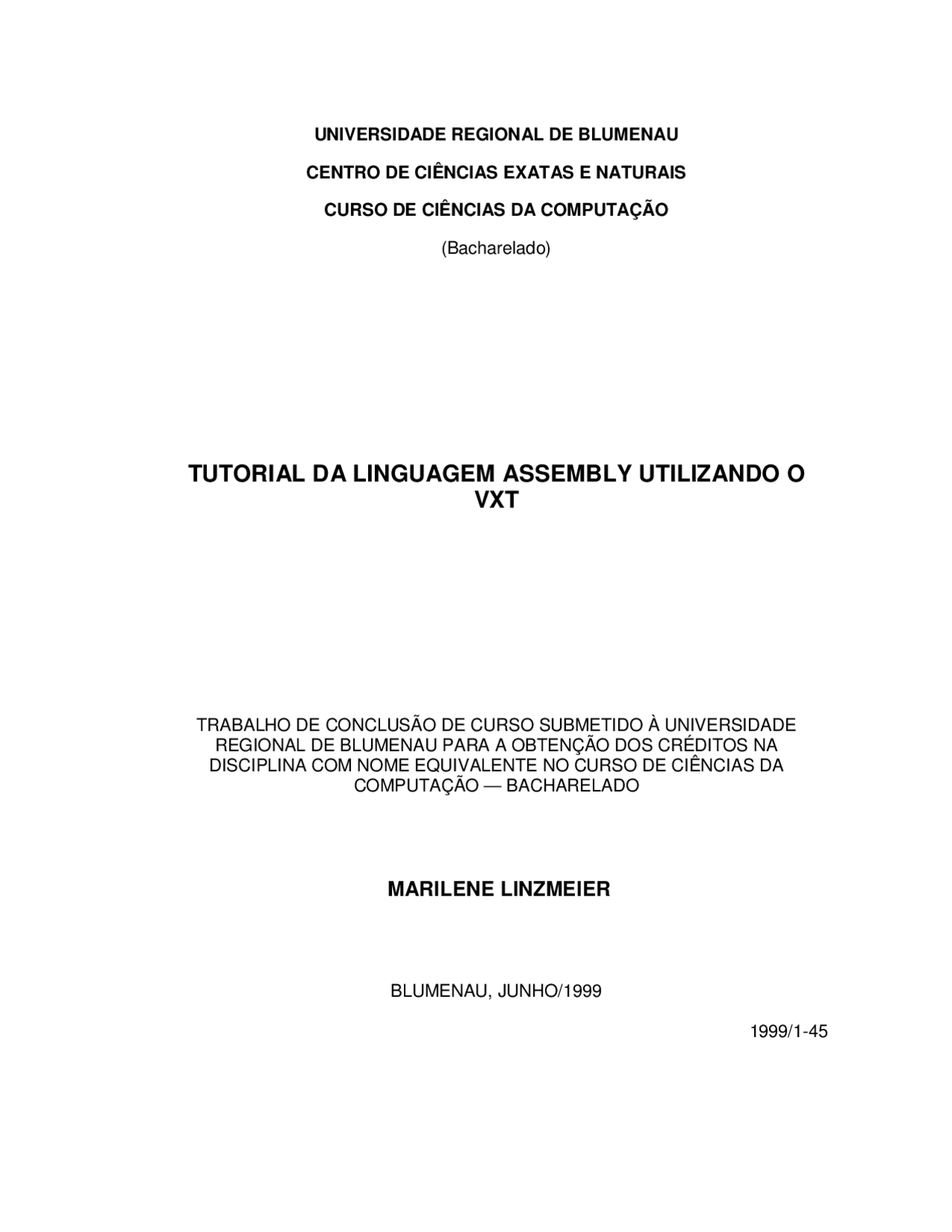 Tutorial Da Linguagem Assembly Utilizando O Vxt Provas Informática