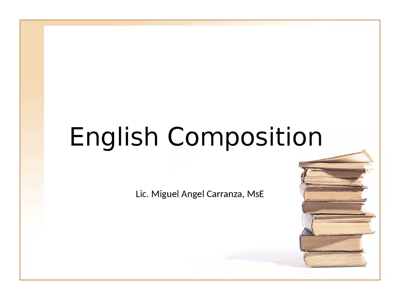 English Composition (Paragraph) | Diapositivas de Gramática y ...