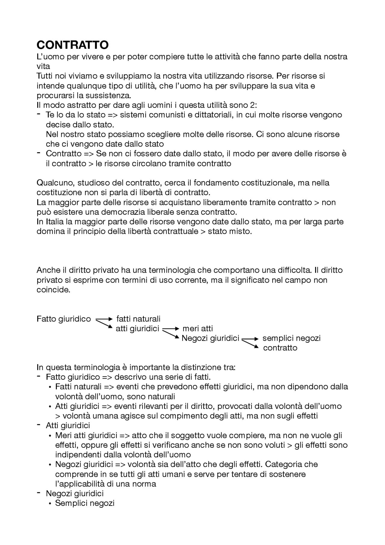 Appunti Terza Lezione Appunti Di Diritto Privato Docsity