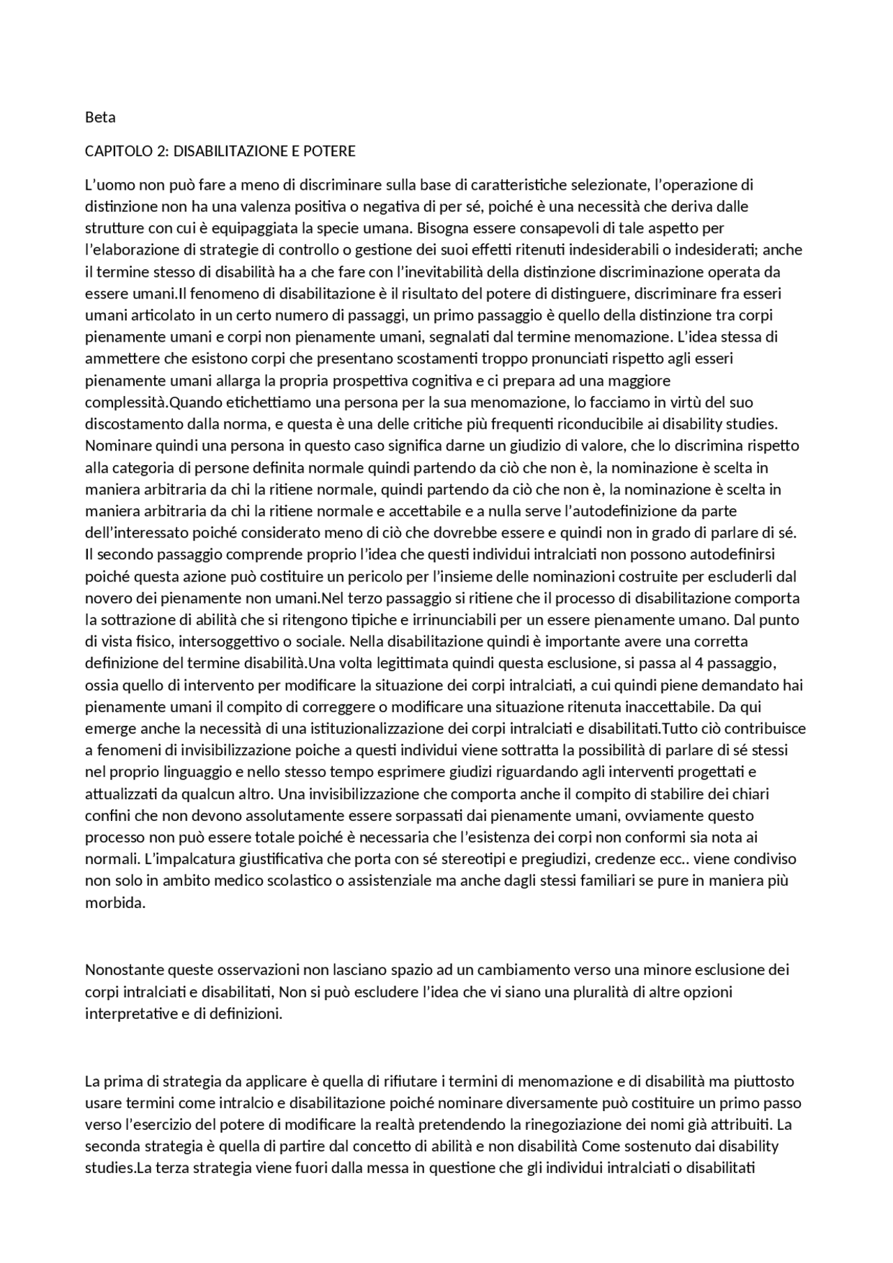 Documenti per l'italiano | Summaries Italian | Docsity