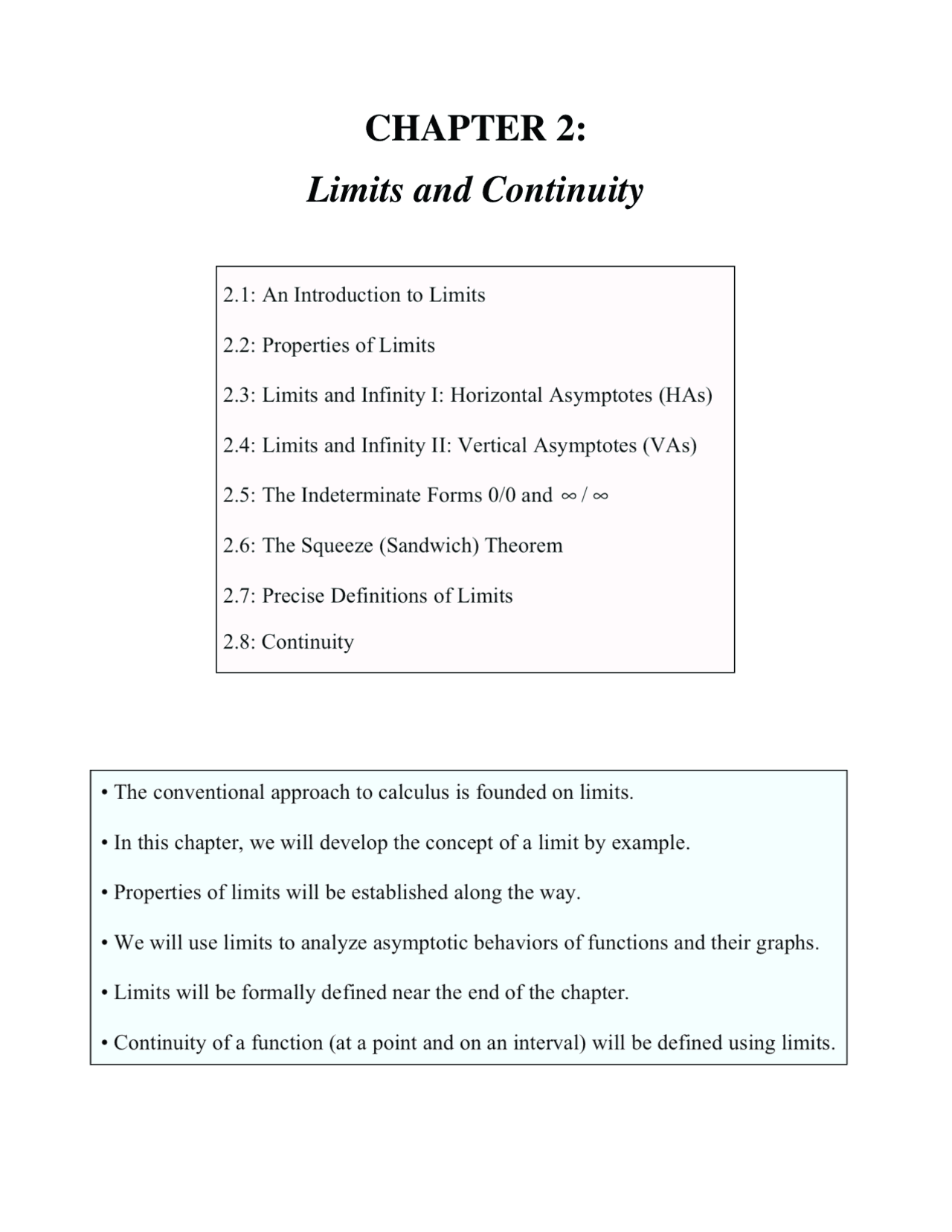 Limits and continuity Notes | Study notes Mathematics | Docsity