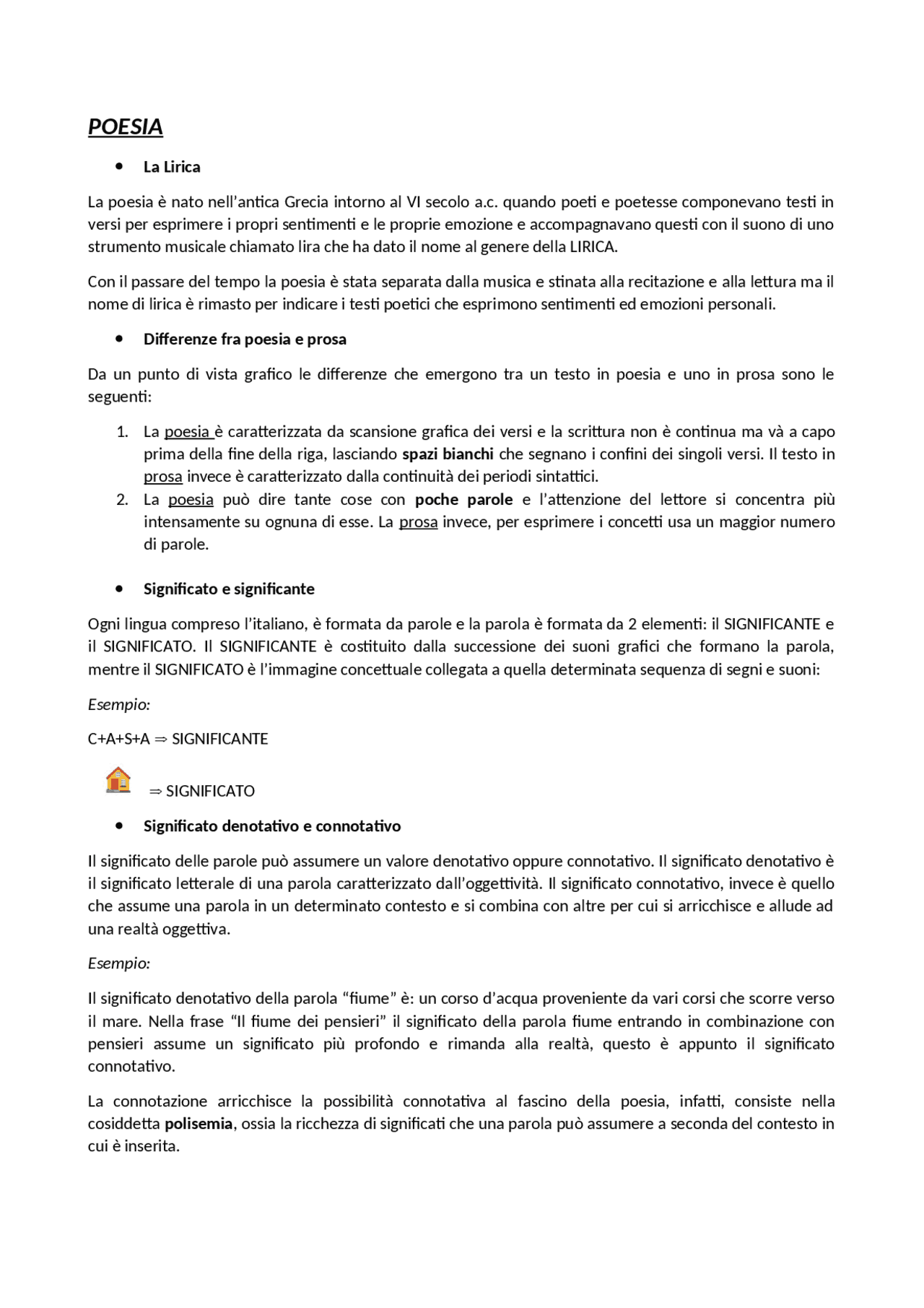 Come analizzare le poesie | Schemi e mappe concettuali di Italiano ...