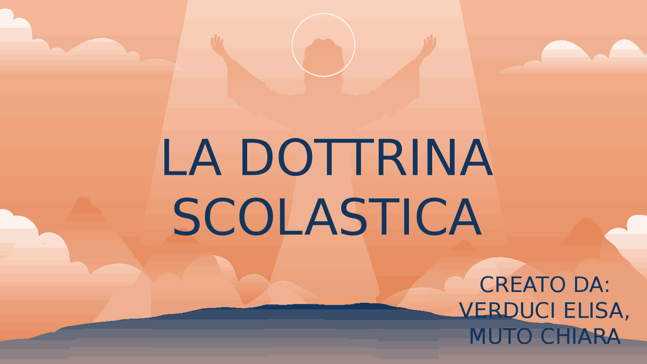 La Dottrina Scolastica Slide Di Religione Docsity