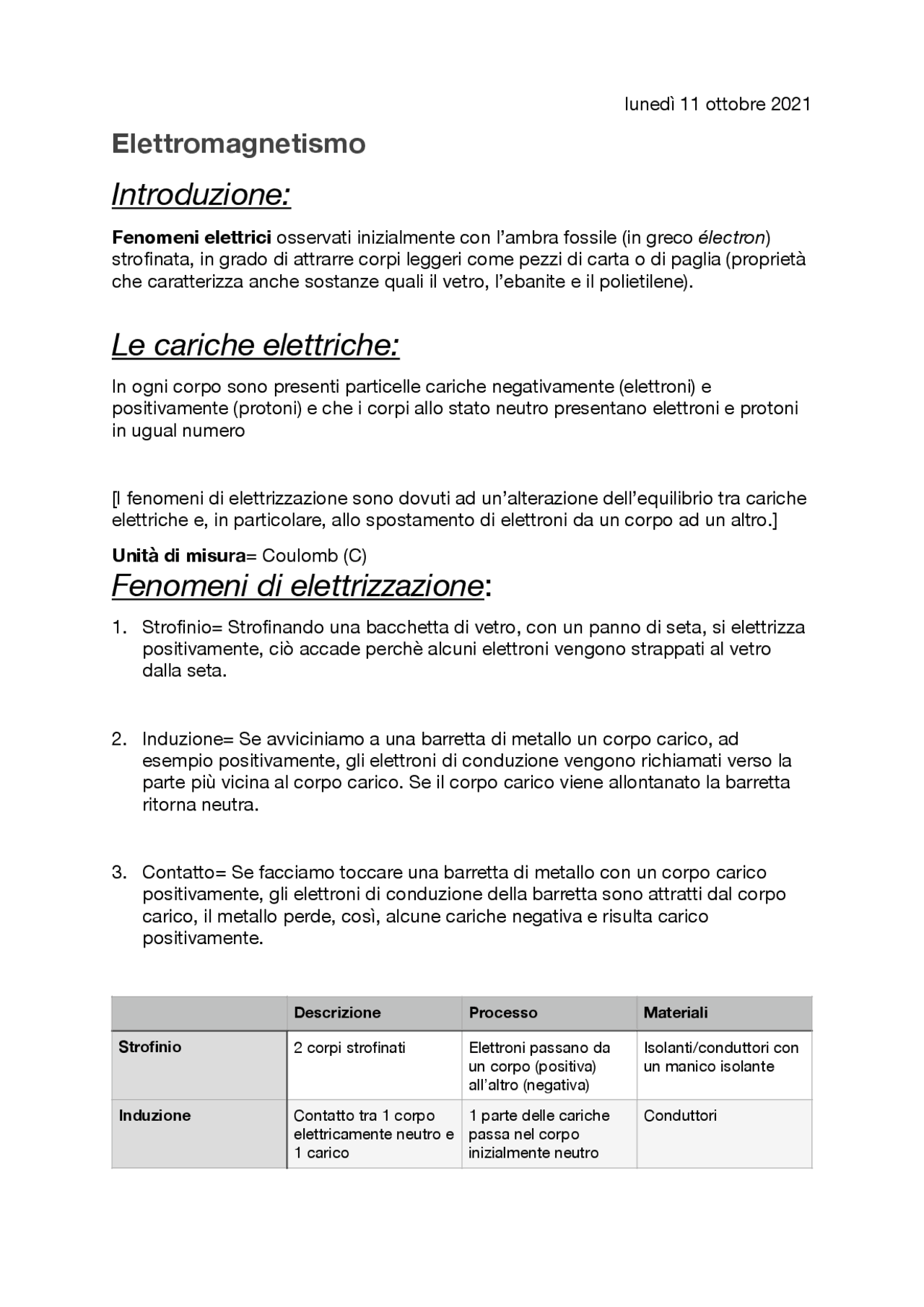 Le traiettorie della fisica (azzurro)- elettromagnetismo | Schemi e mappe concettuali di Fisica ...