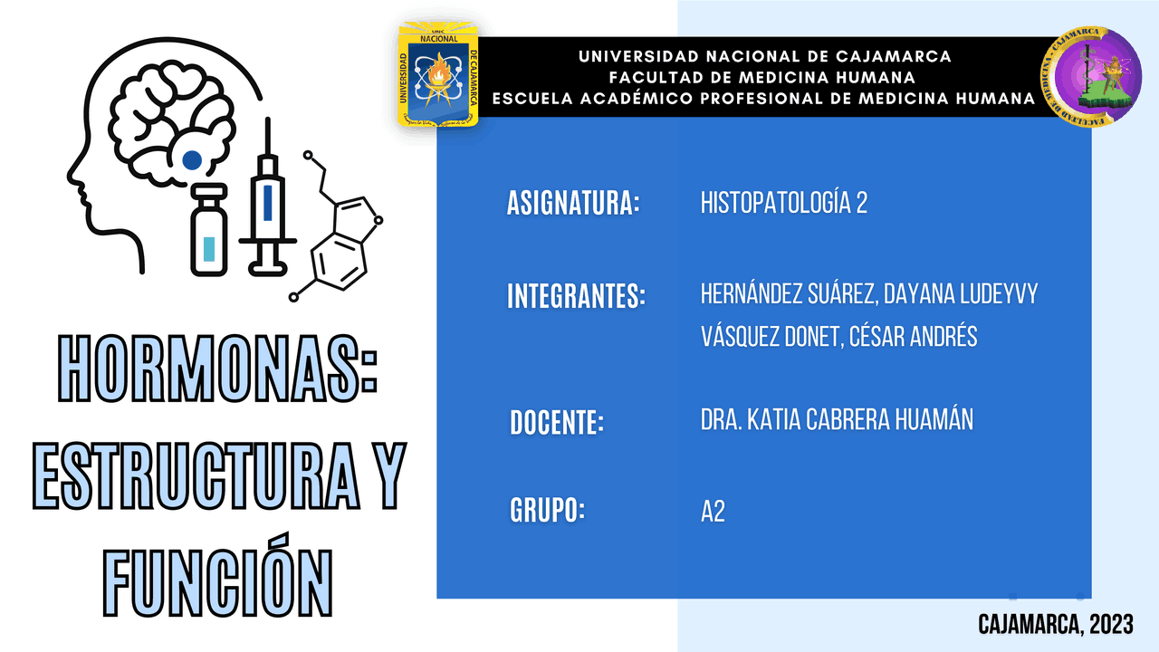 Aspectos Básicos De Las Hormonas Diapositivas De Histología Docsity