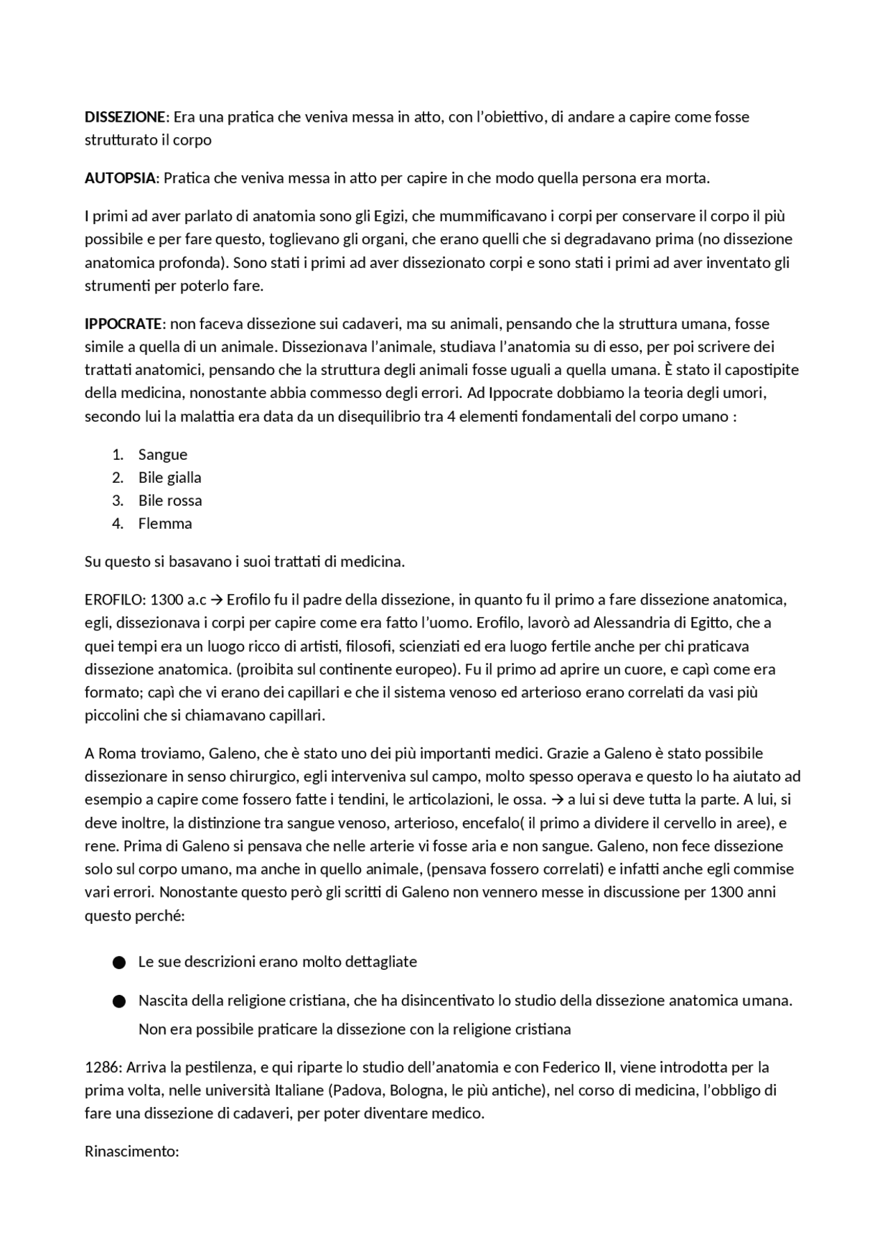 Anatomia Del Corpo Umano Appunti Di Anatomia Docsity