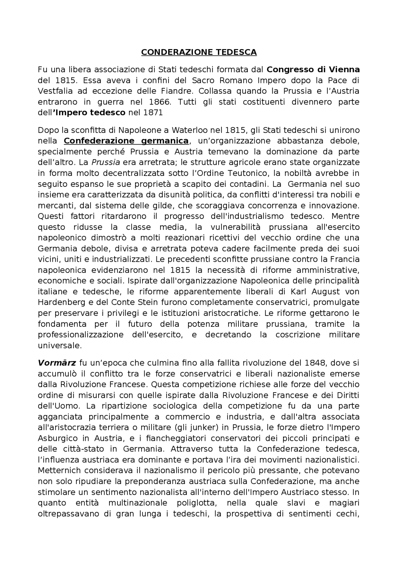 Cultura e società dei paesi di lingua tedesca I | Dispense di Cultura ...