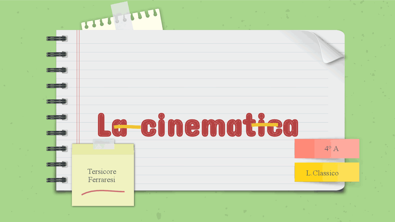 Appunti fisica cinematica e dinamica | Schemi e mappe concettuali di Fisica | Docsity