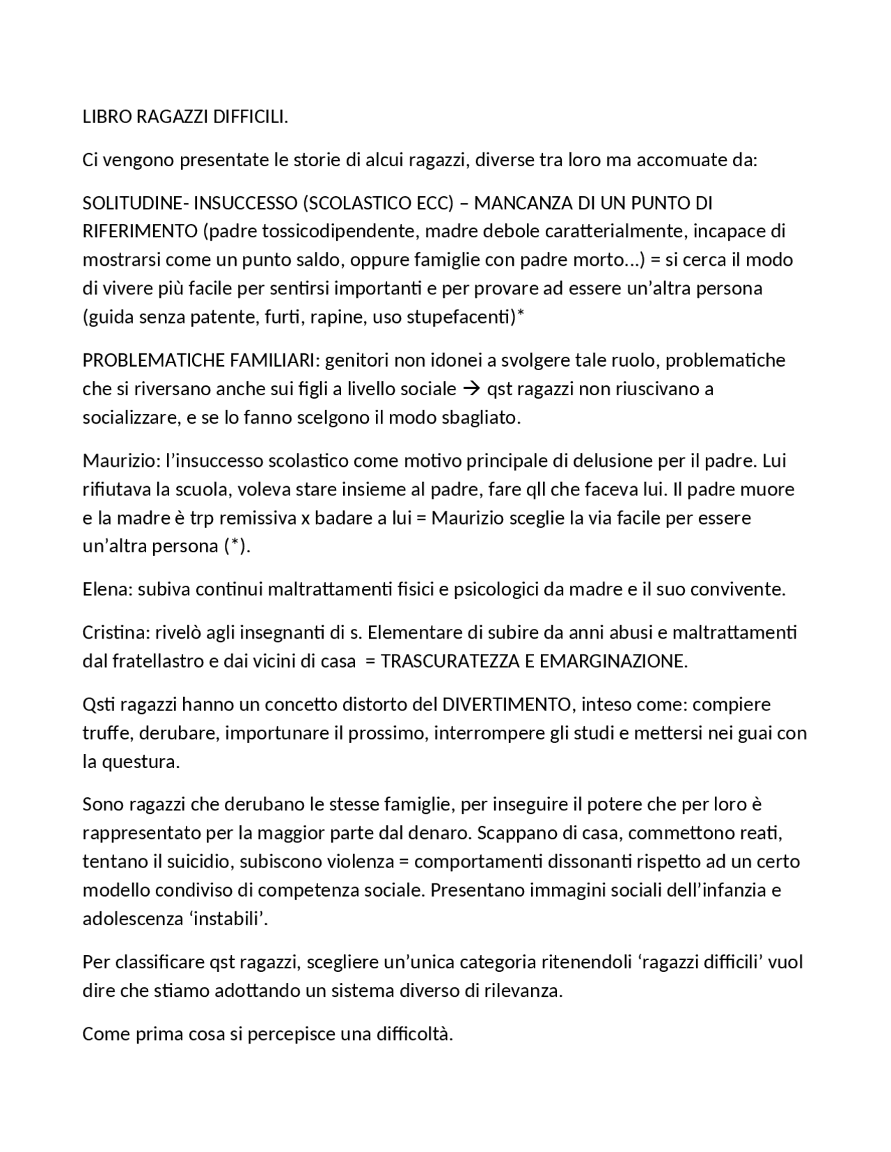 Ragazzi Difficili Pedagogia Interpretativa E Linee Dintervento