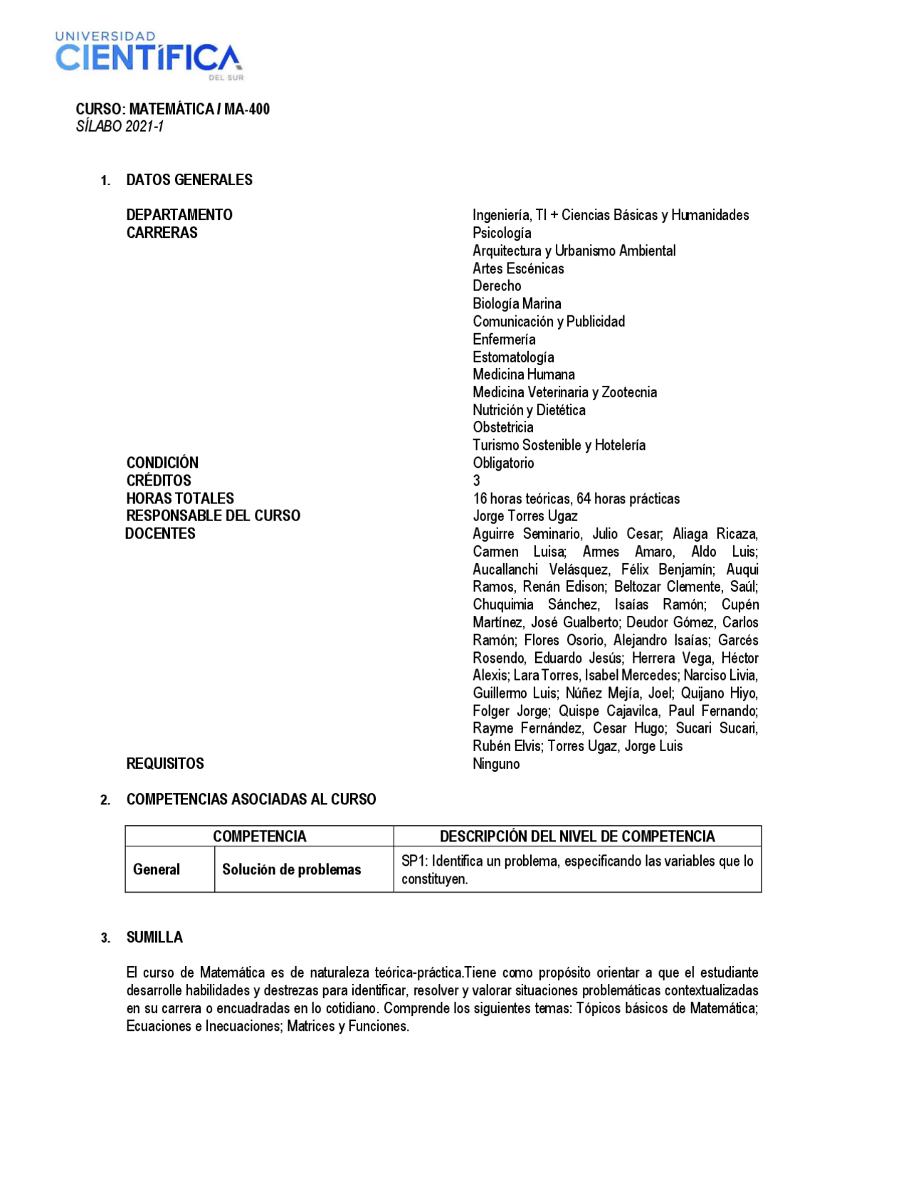 Matemáticas Aplicadas Ejercicios De Matemáticas Aplicadas Docsity