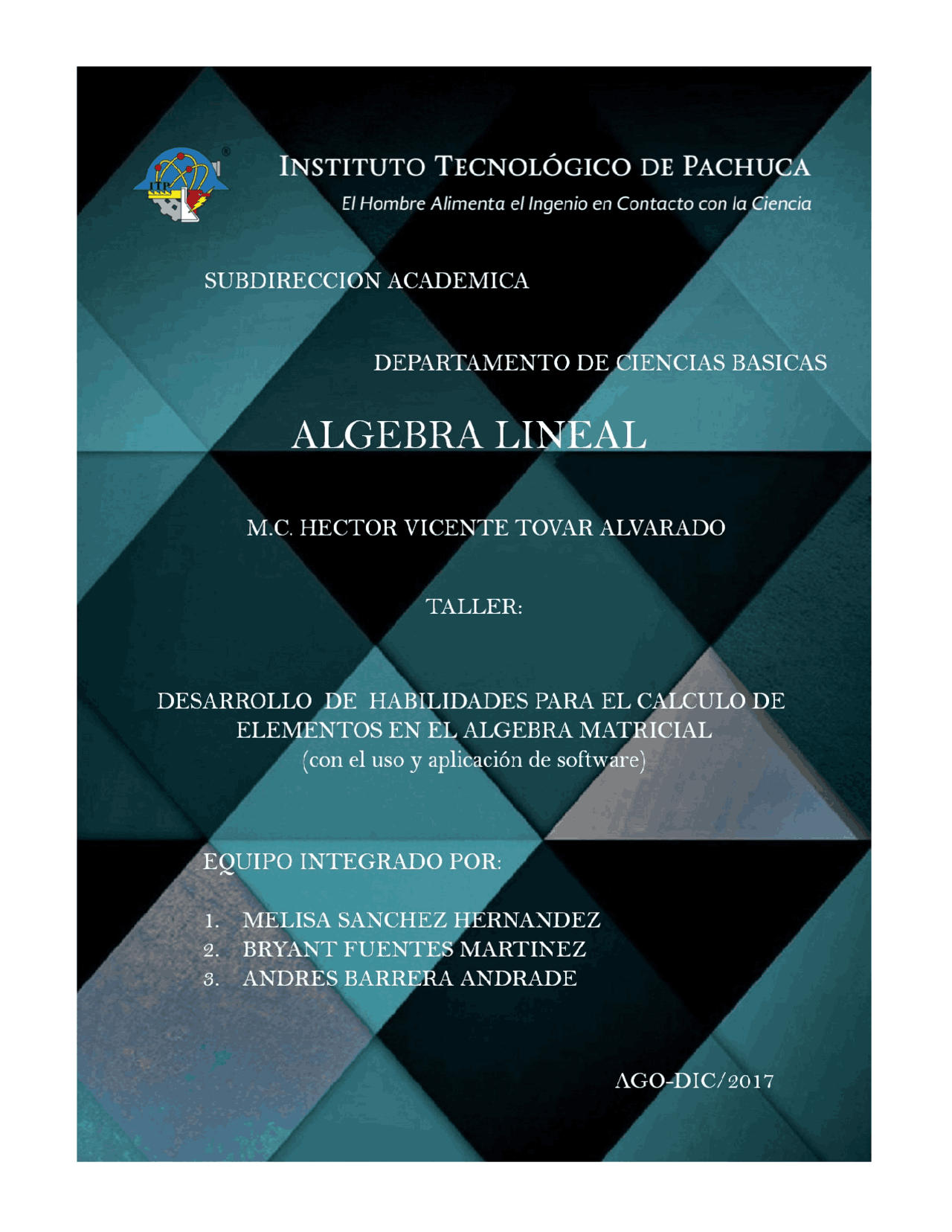Unidad 1 Y Unidad 2 Ejercicios Ejercicios De Álgebra Lineal Docsity