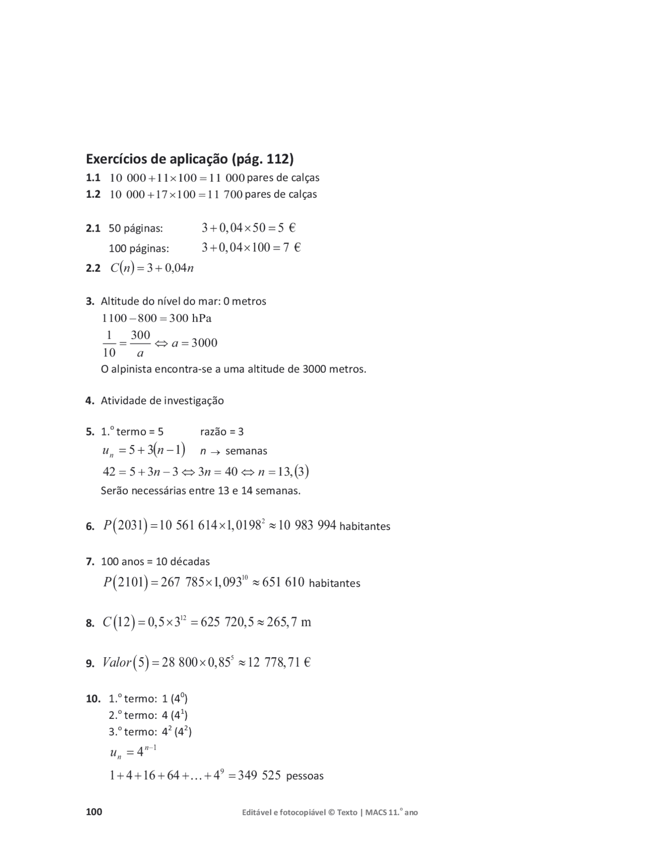 Esquema de matematica | Esquemas Matemática | Docsity