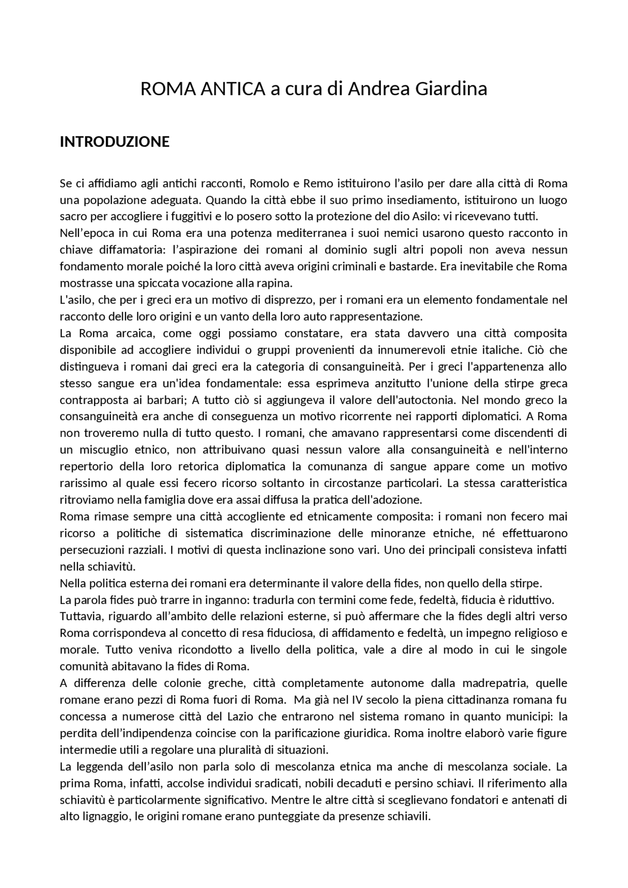 Riassunto Roma Antica | Schemi e mappe concettuali di Storia Romana ...