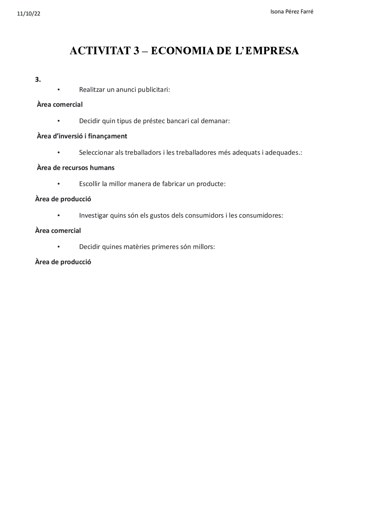 Actividades Campus Virtual Ejercicios De Catalán Docsity