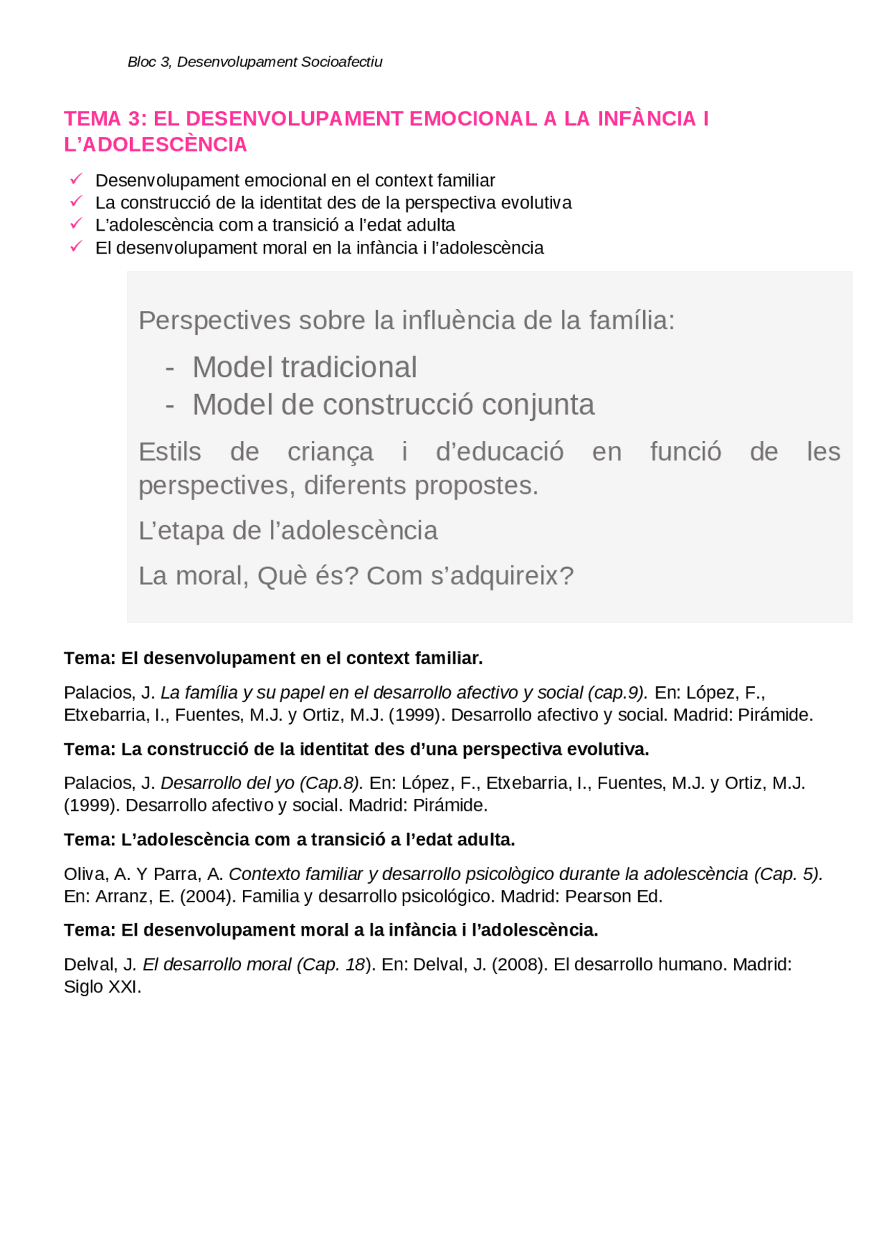 Dsa Apuntes De Primero De Psicología De La Asignatura Desarrollo