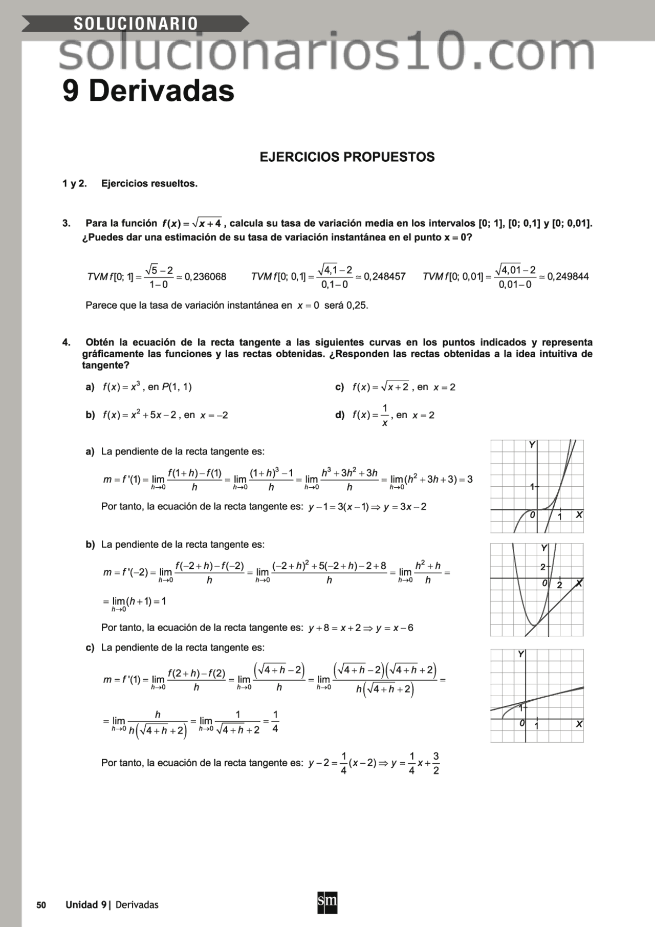 Soluciones De Ejercicios Ejercicios De Matemáticas Docsity