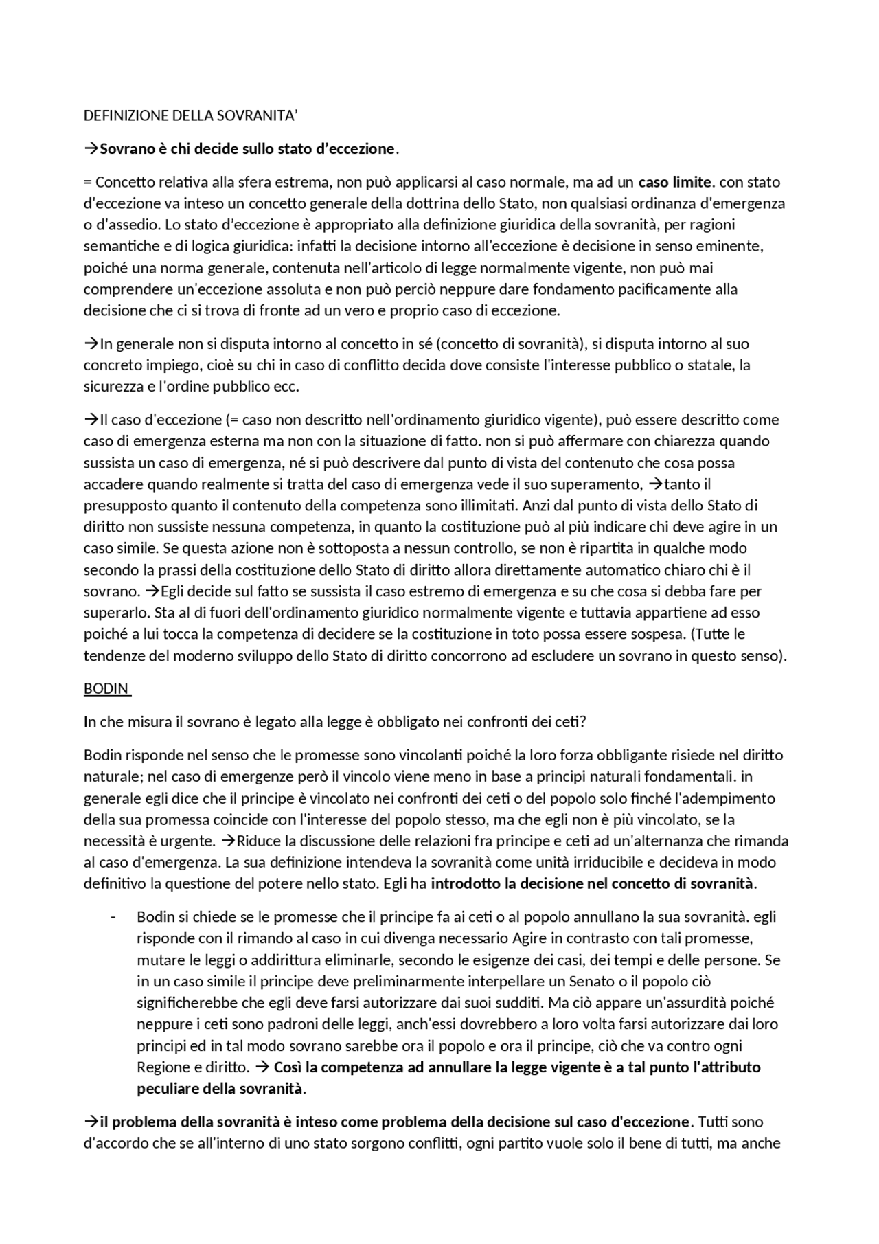 Definizione Della Sovranità Schemi E Mappe Concettuali Di Filosofia
