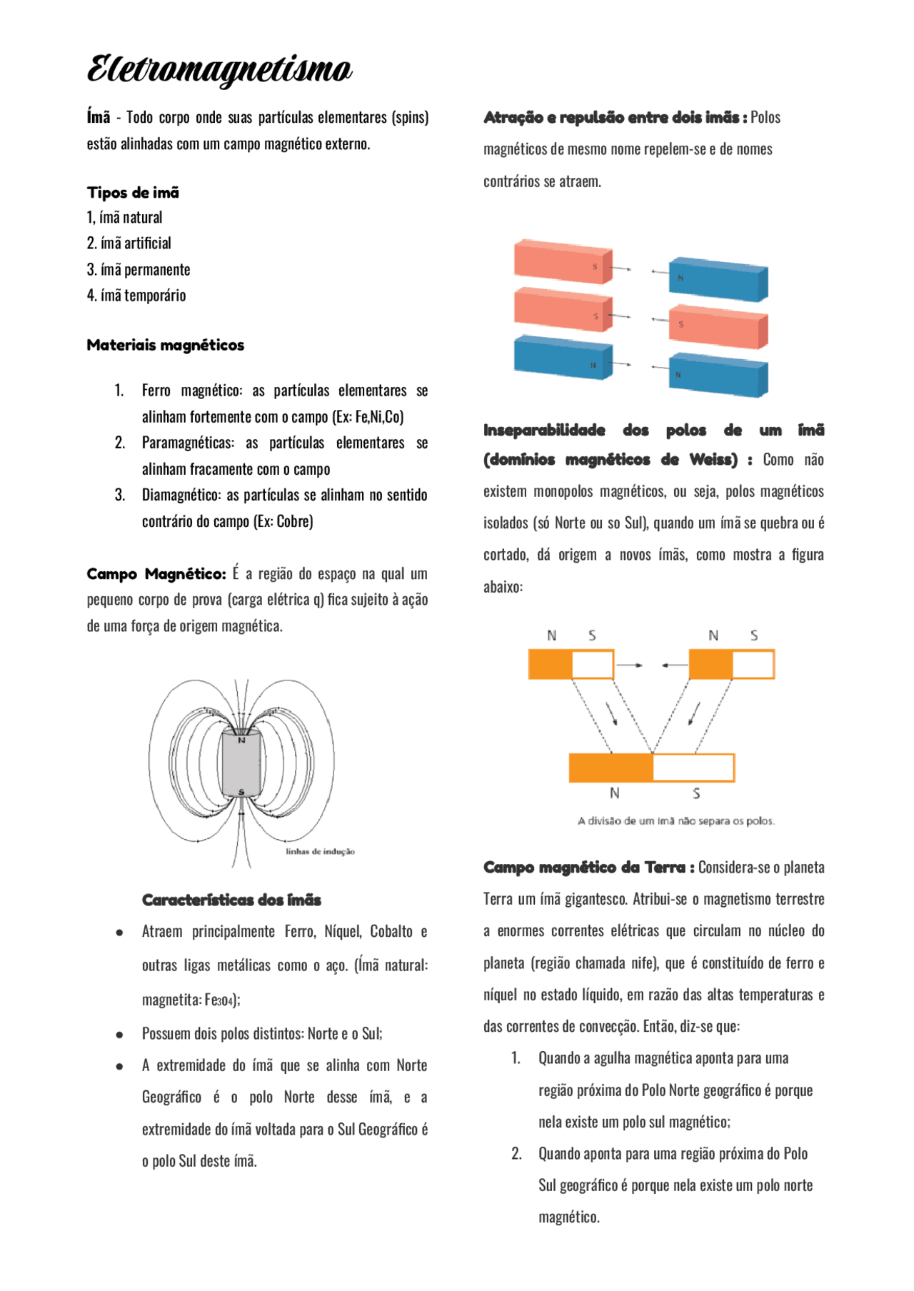 Bioquimica 2° série estudos | Notas de estudo Biologia | Docsity