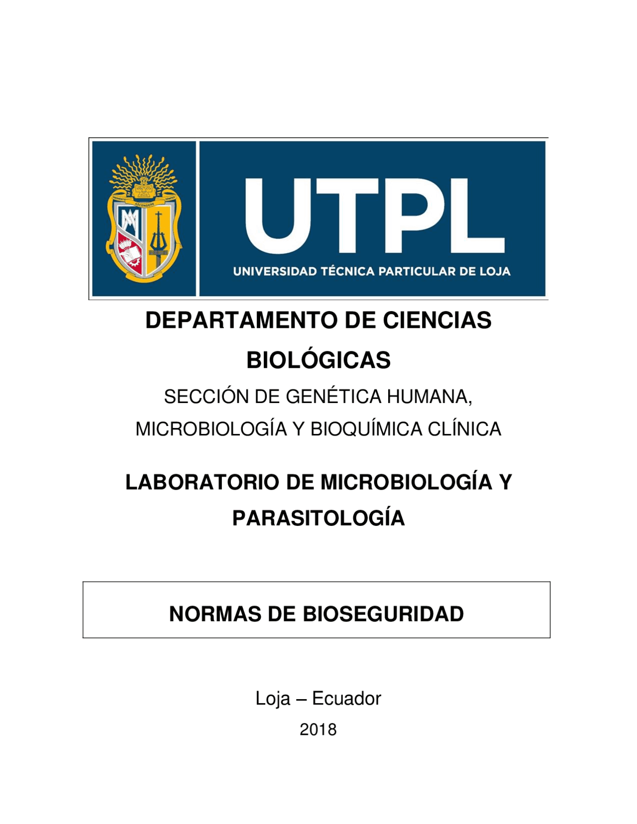 Normas Bioseguridad De Microbiologia Para Los Usos De Laboratorios