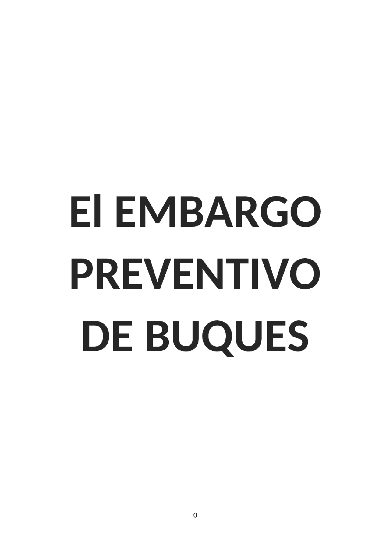 Embargo preventivo de bienes patrimoniales | Ejercicios de Derecho ...