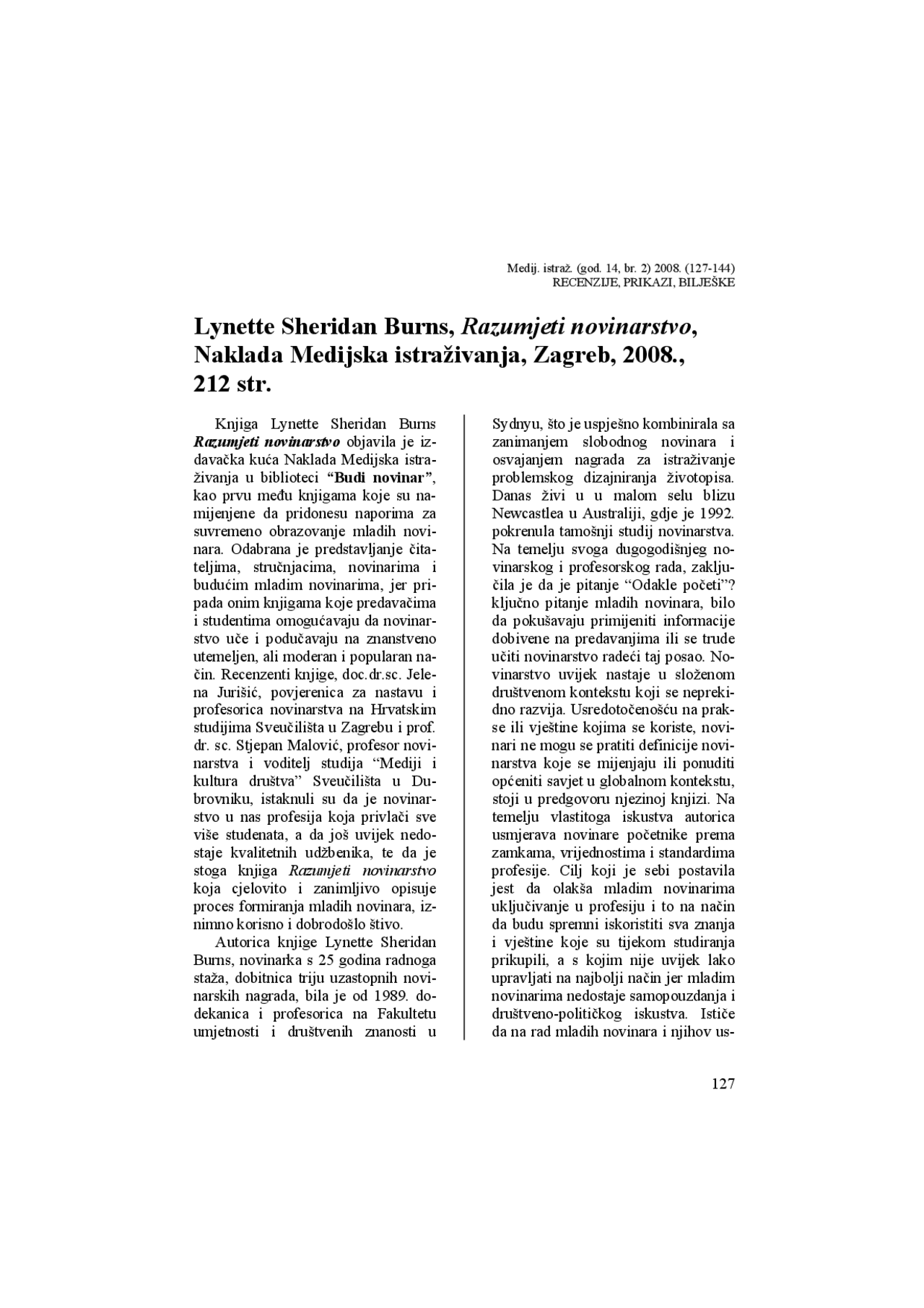 Razumjeti novinarstvo | Vodiči, Projekti, Istraživanja' predlog ...