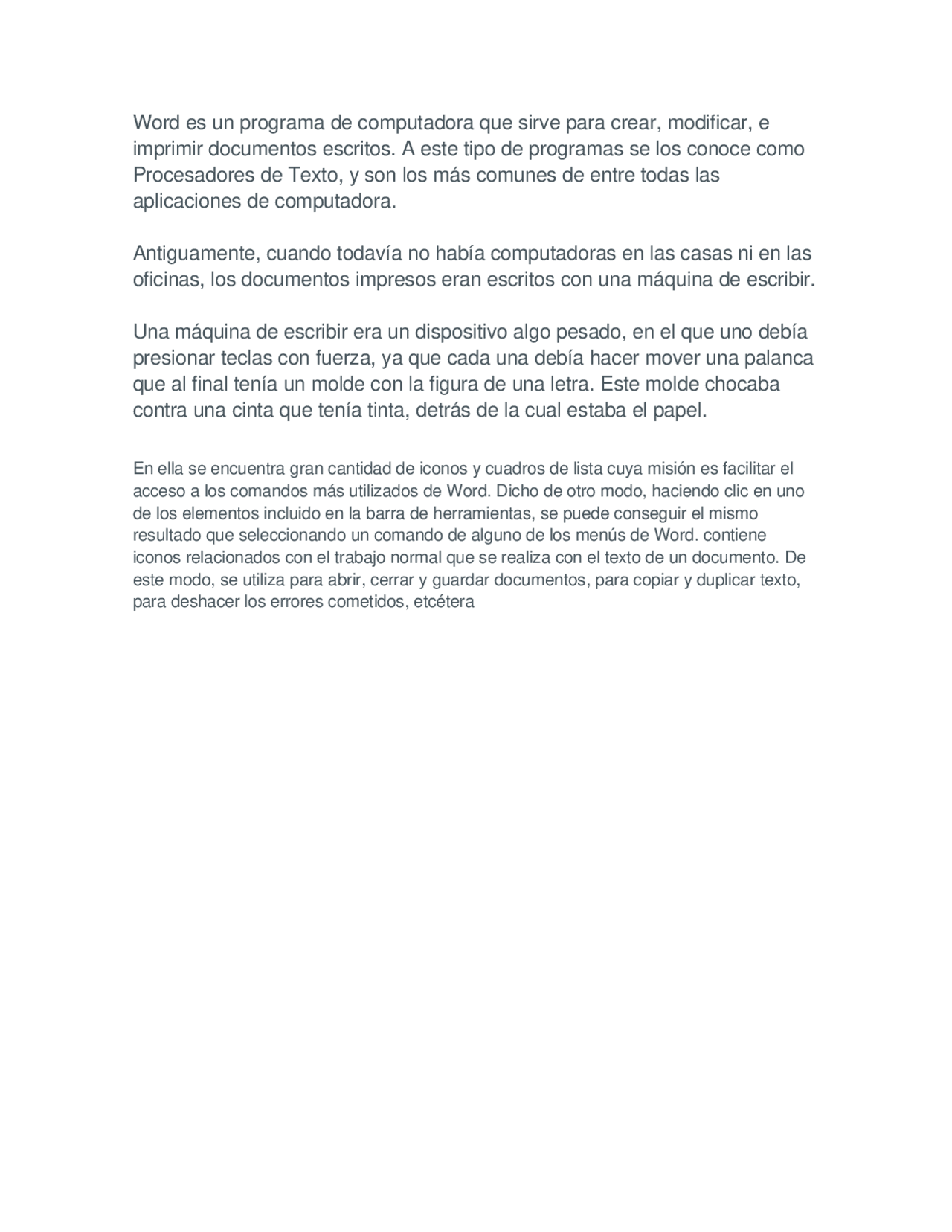 Basado En Word Y Para Sirve Resúmenes De Informática Docsity
