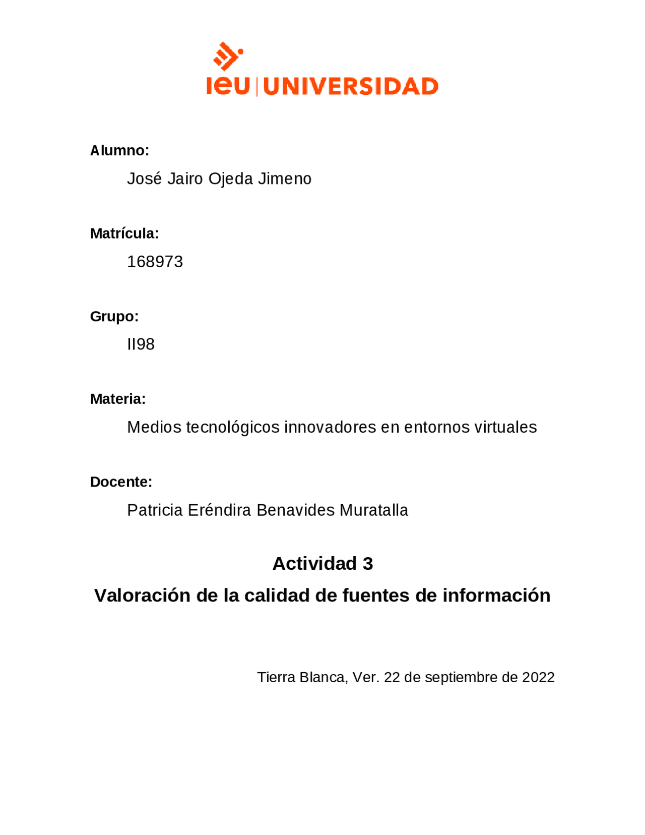 Fuentes De Información Ejercicios De Comunicación Docsity
