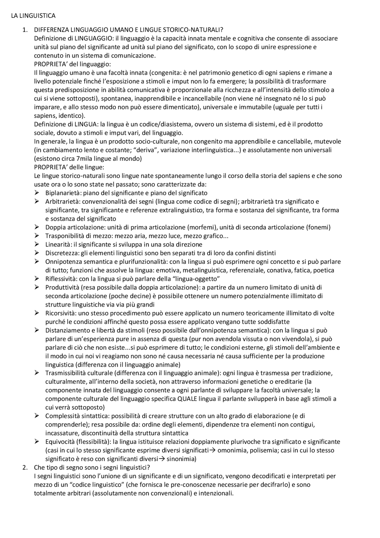 Domande E Relative Risposte Di Simulazioni Di Esame Prove Desame Di