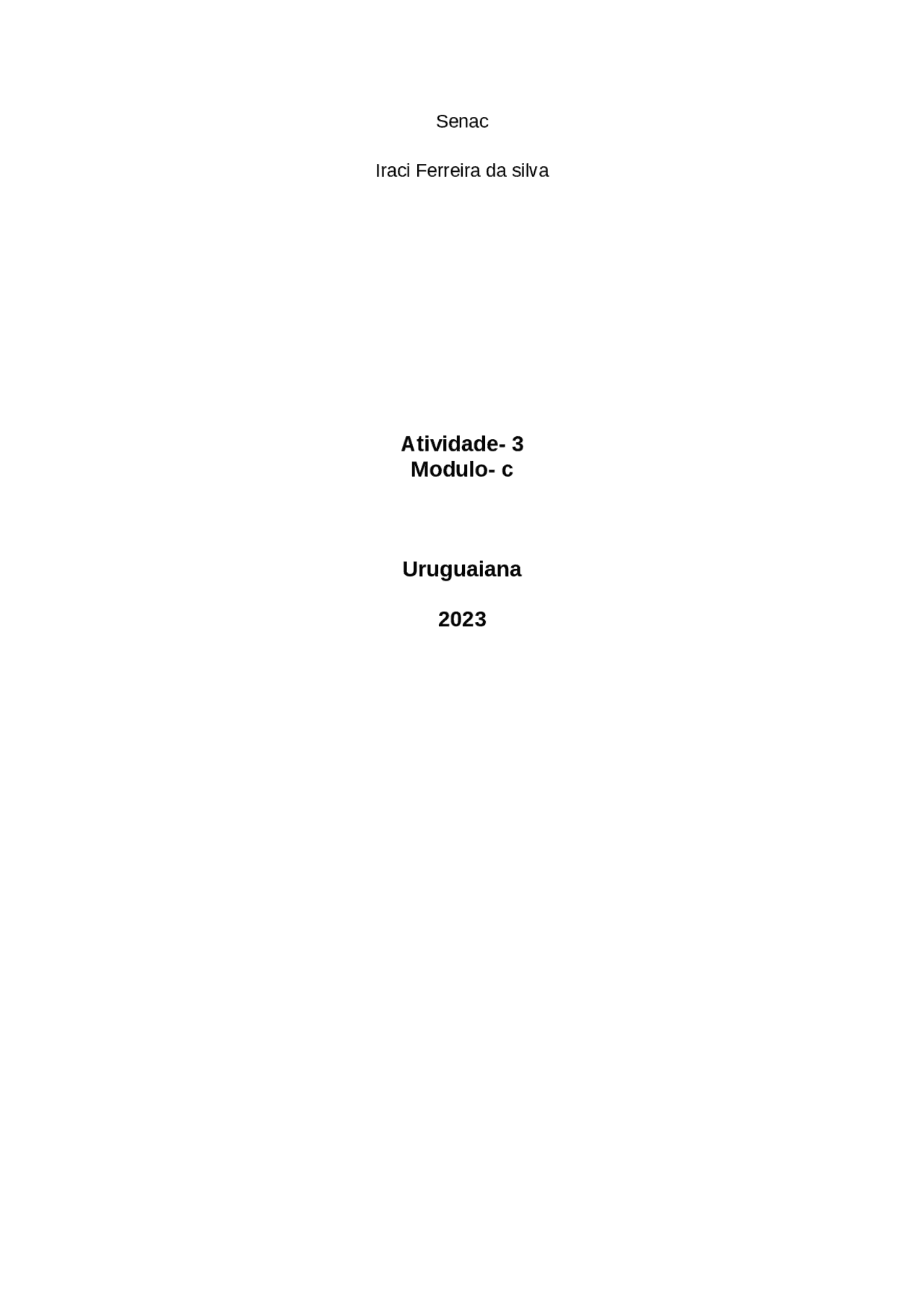 Projeto Integrador Atividade 3 Modulo C Exercícios Português