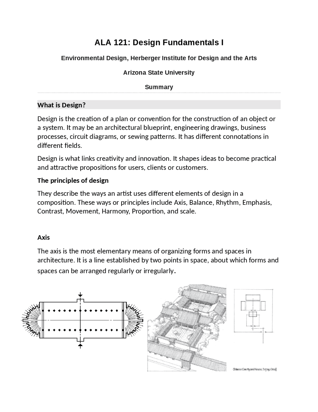 The Main Principles Of Design Summaries Graphic Design Docsity
