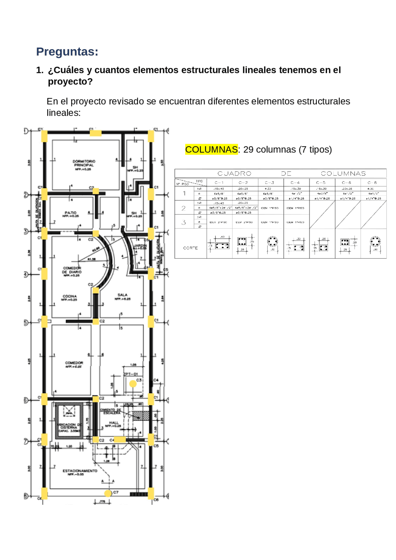 Ac Estructuras I Elementos Estructurales Exámenes De Teoria De