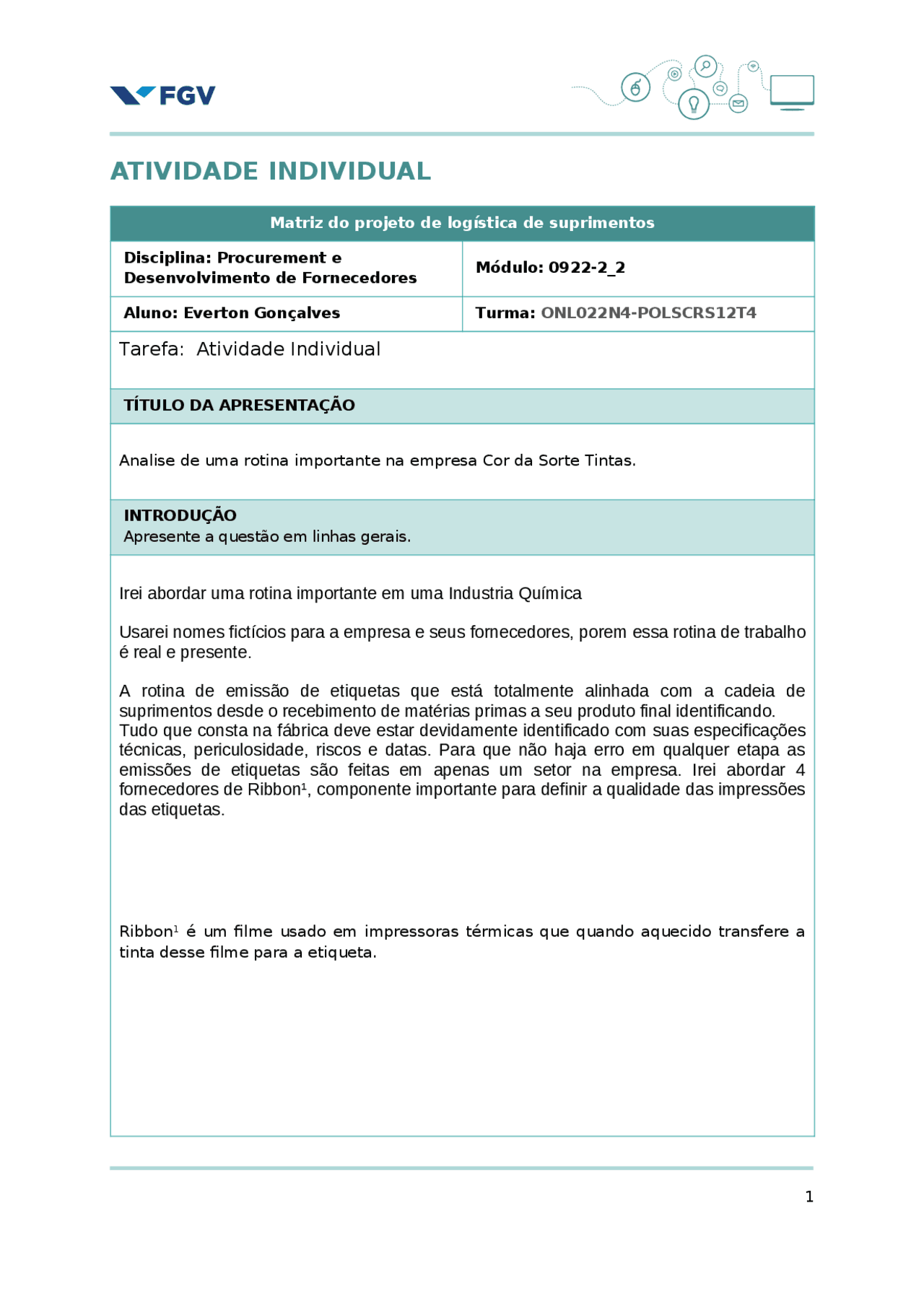 Procurement E Desenvolvimento De Fornecedores Provas Logística Docsity