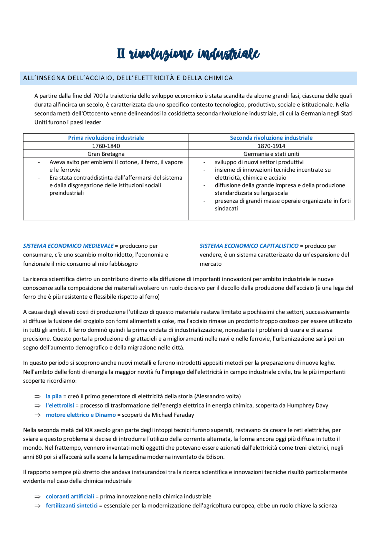 Storia Appunti Completi Maturità Appunti Di Storia Docsity