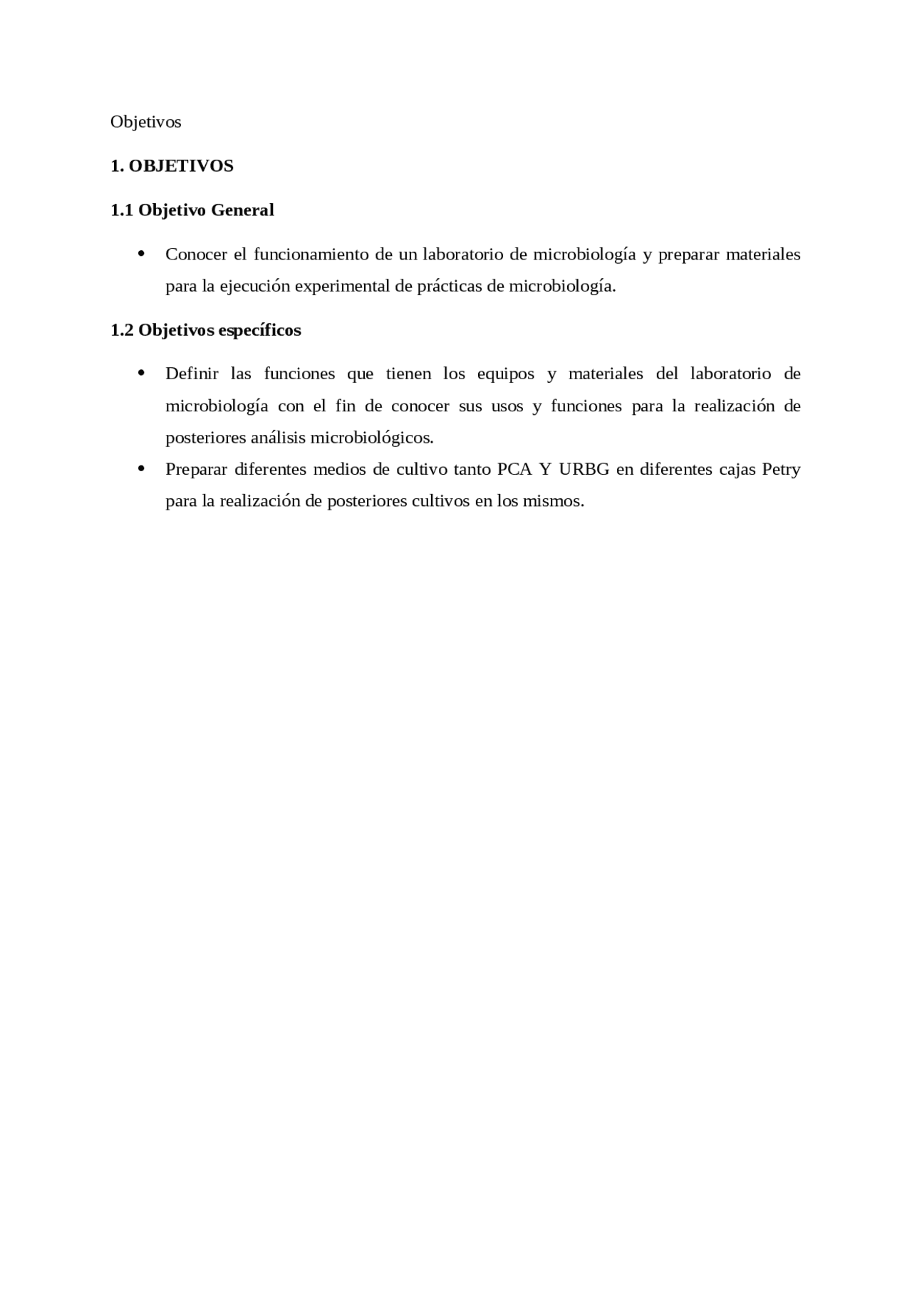 Funcionamiento De Un Laboratorio De Microbiología Monografías
