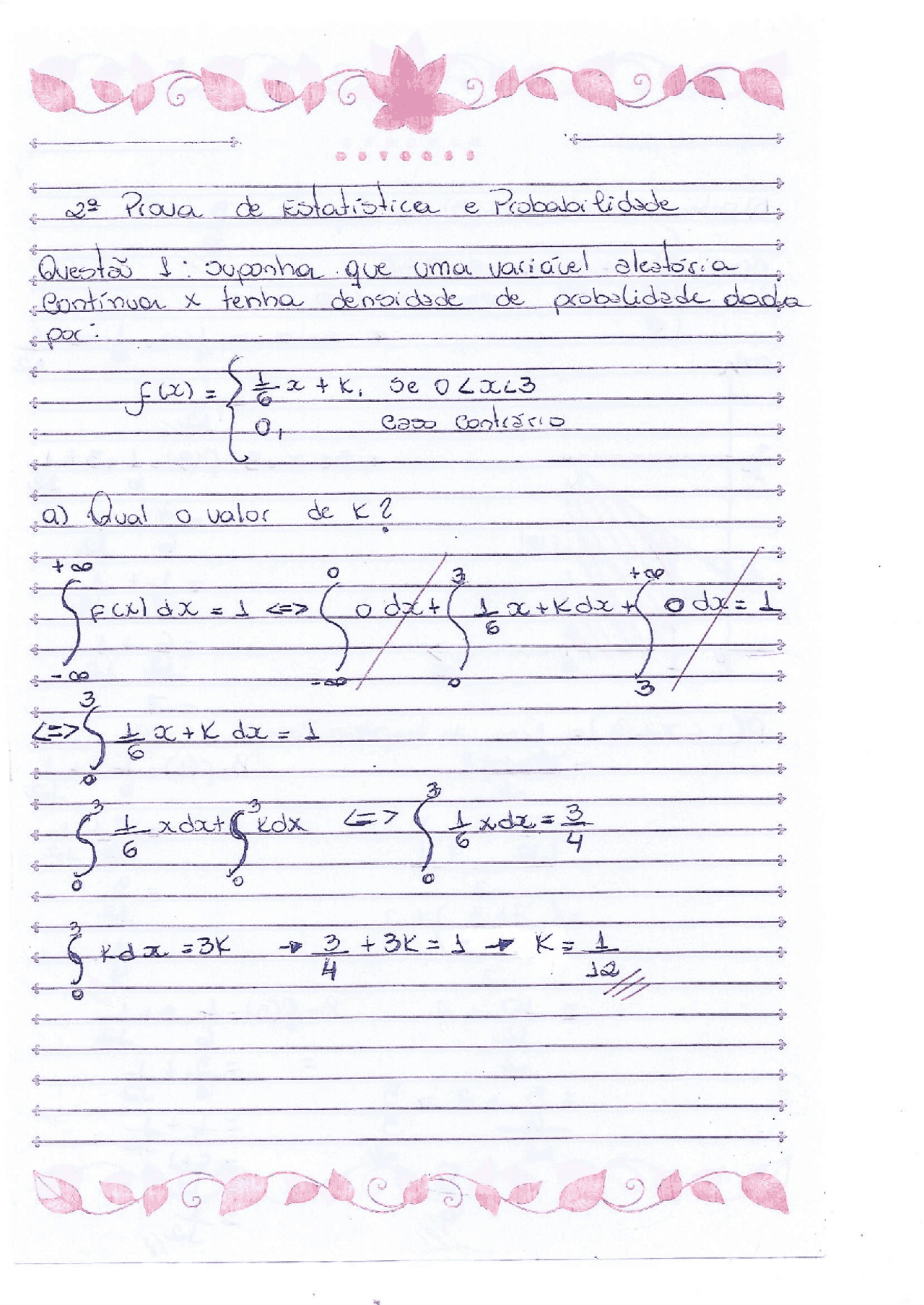 Prova De Matematica Aplicada Provas Matemática Aplicada Docsity