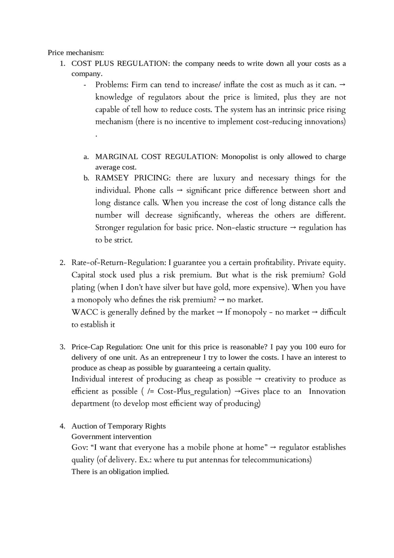 Regulations against monopolies | Appunti di Mercato E Politiche Del ...