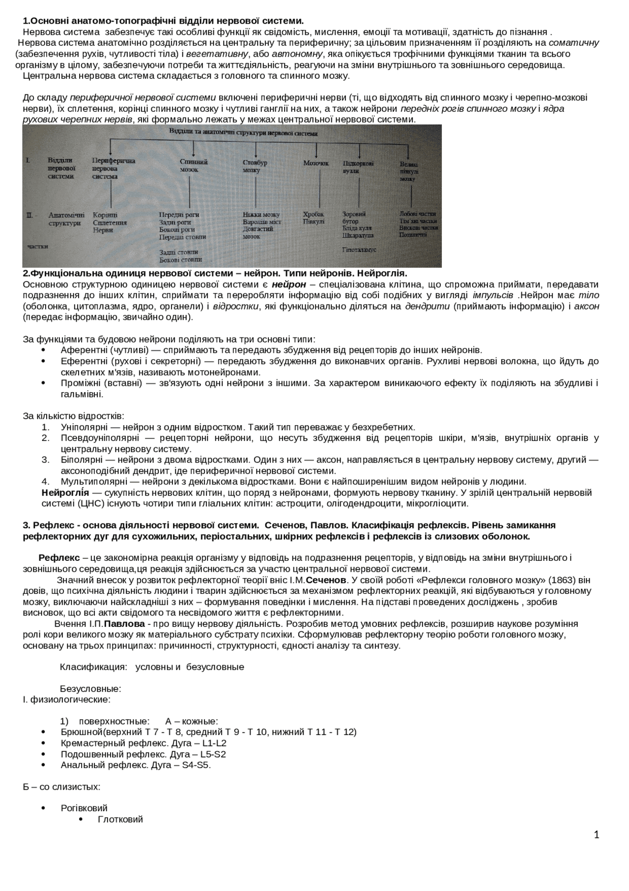 Екзамен неврологія неврологія Рефераты Неврология Docsity