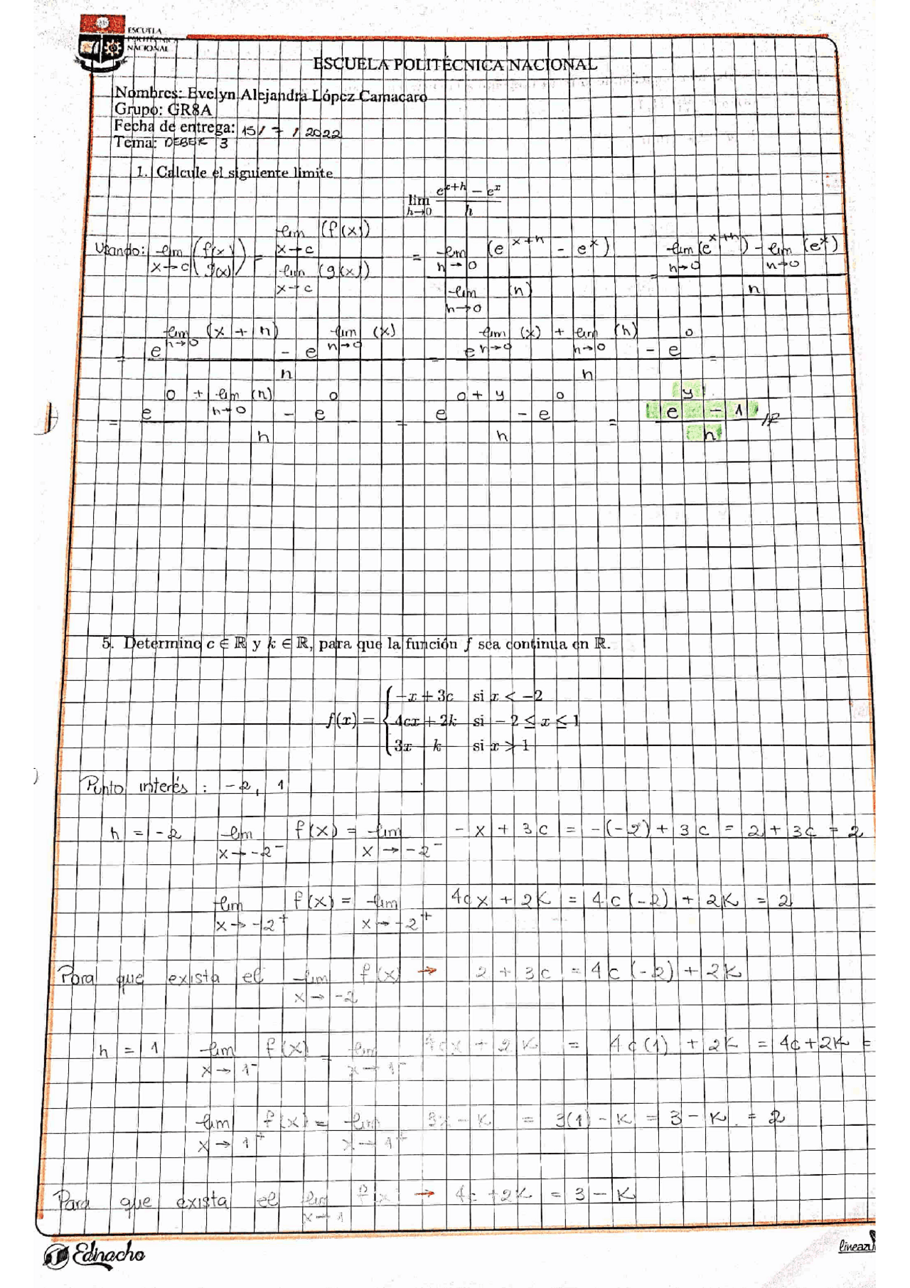 Ejercicios CÁlculo En Una Variable Resueltos Ejercicios De Cálculo