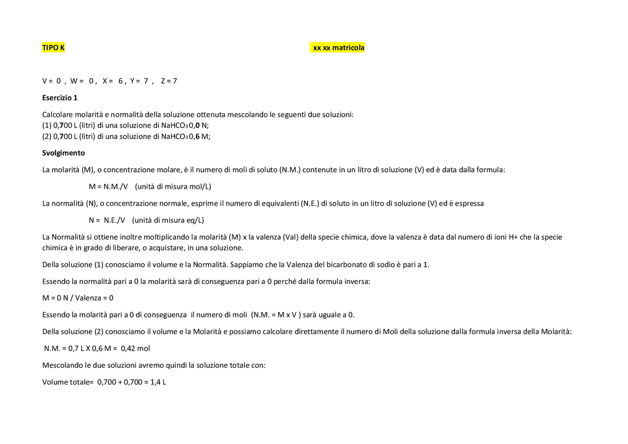 Elaborato Ingegneria Ambientale 1k Esercizi Di Ingegneria Civile
