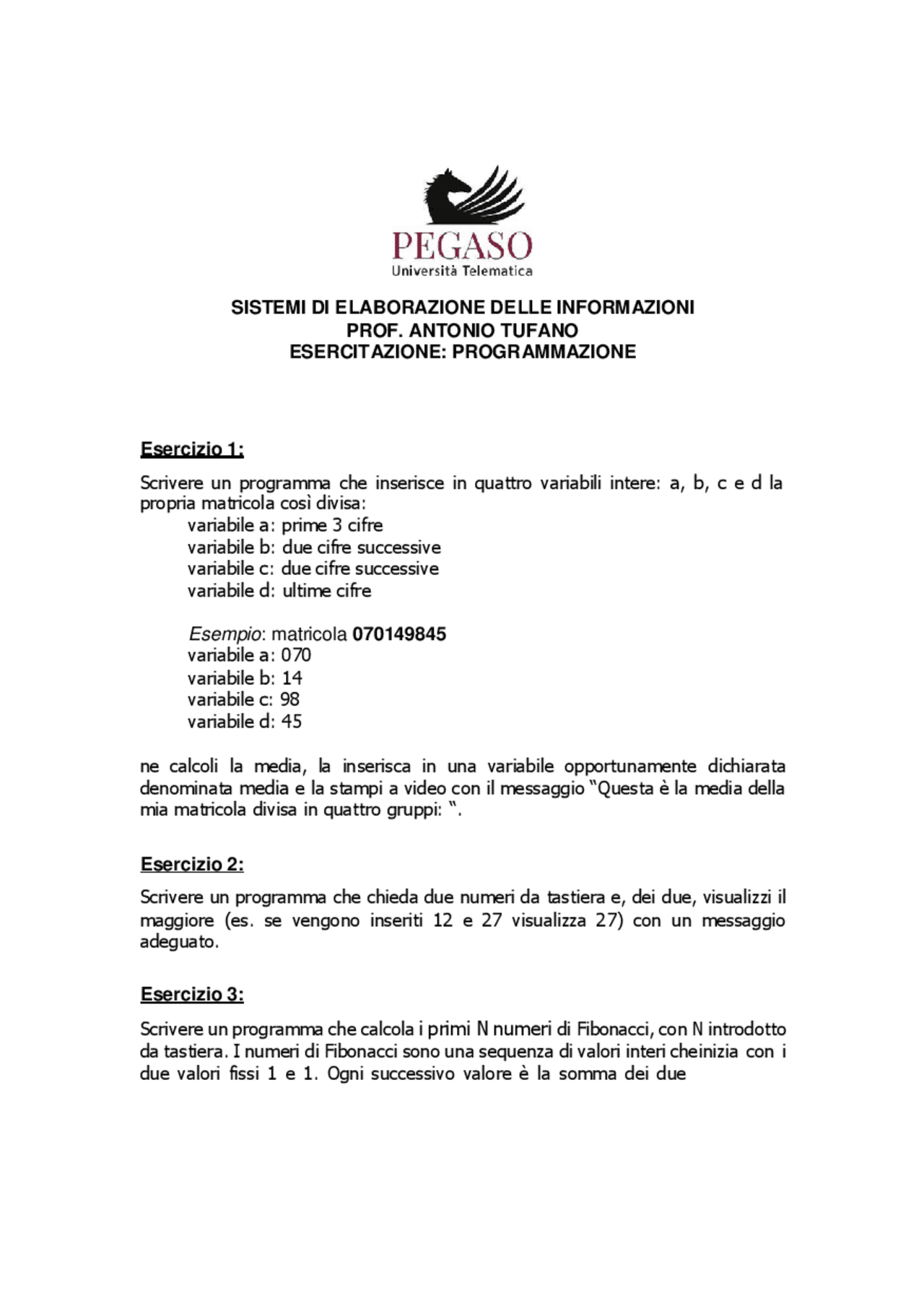 Elaborato Codifica dell'Informazione CORRETTO e SUPERATO A.A. 2022/2023 | Prove d'esame di ...