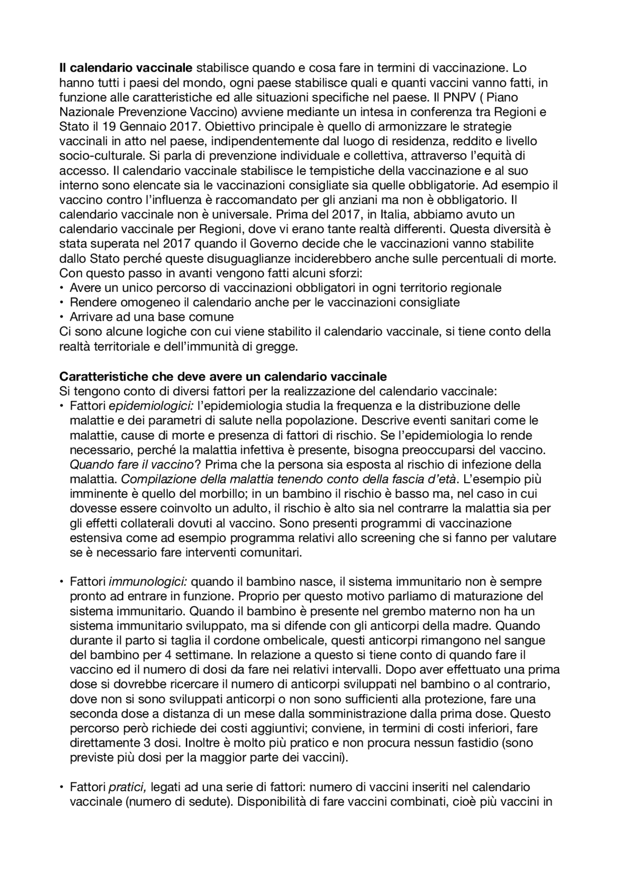 Epidemiologia E Vaccini Appunti Di Epidemiologia Docsity